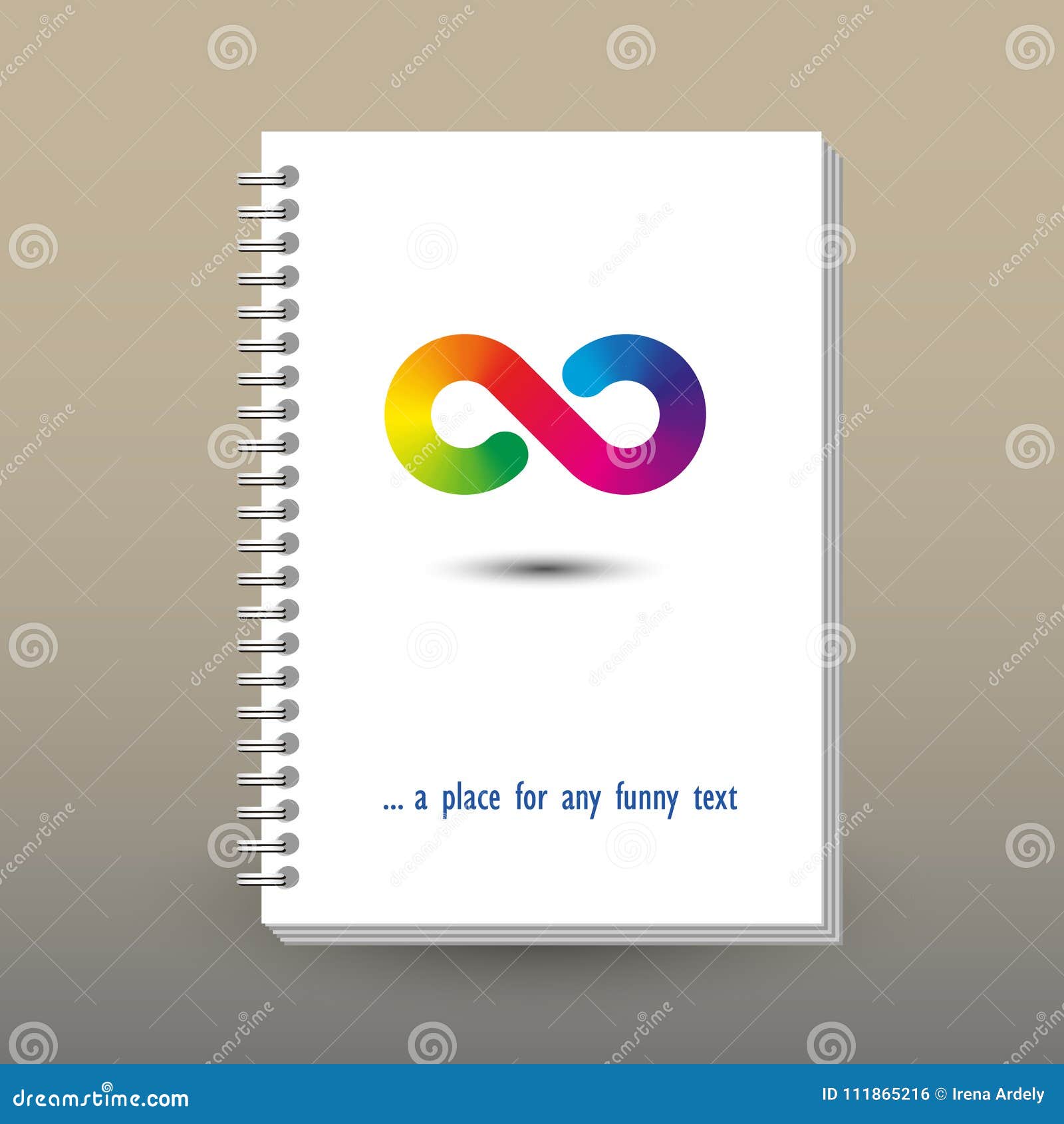 Colored Infinity Sign Spinning Isolated On Black Background, Seamless ...