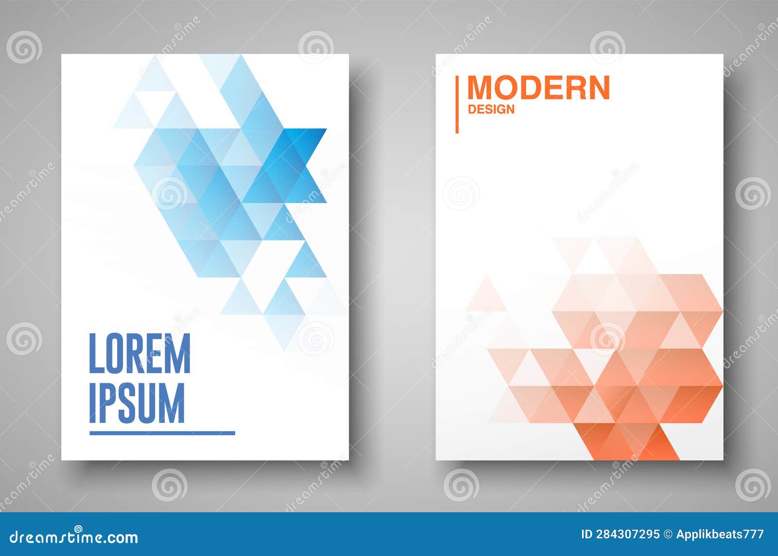 Vector Covers Design Template. Geometric Gradient Background Stock ...