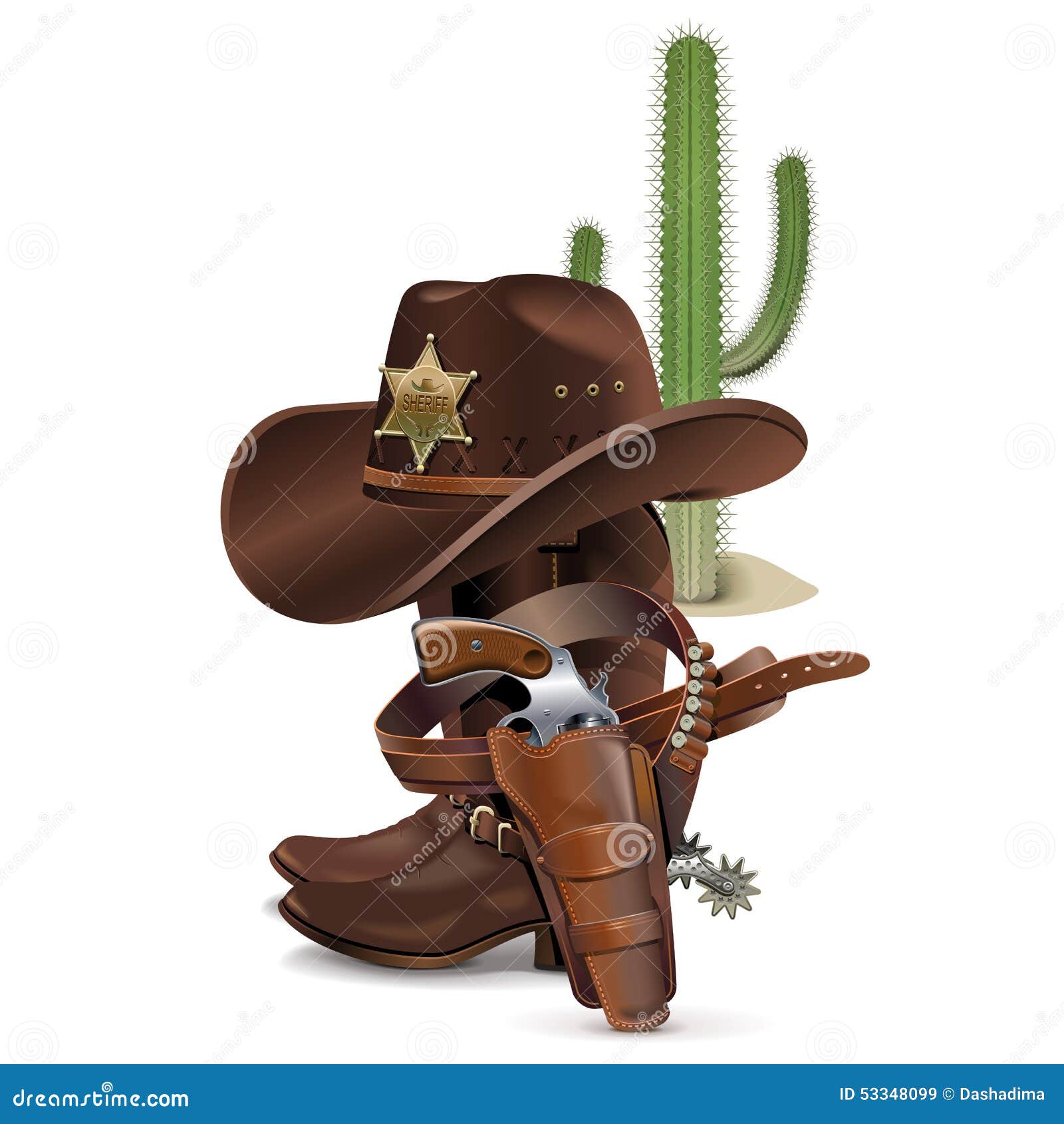 Cowboy Concept Vector Linear Icon Isolated On Transparent Background ...