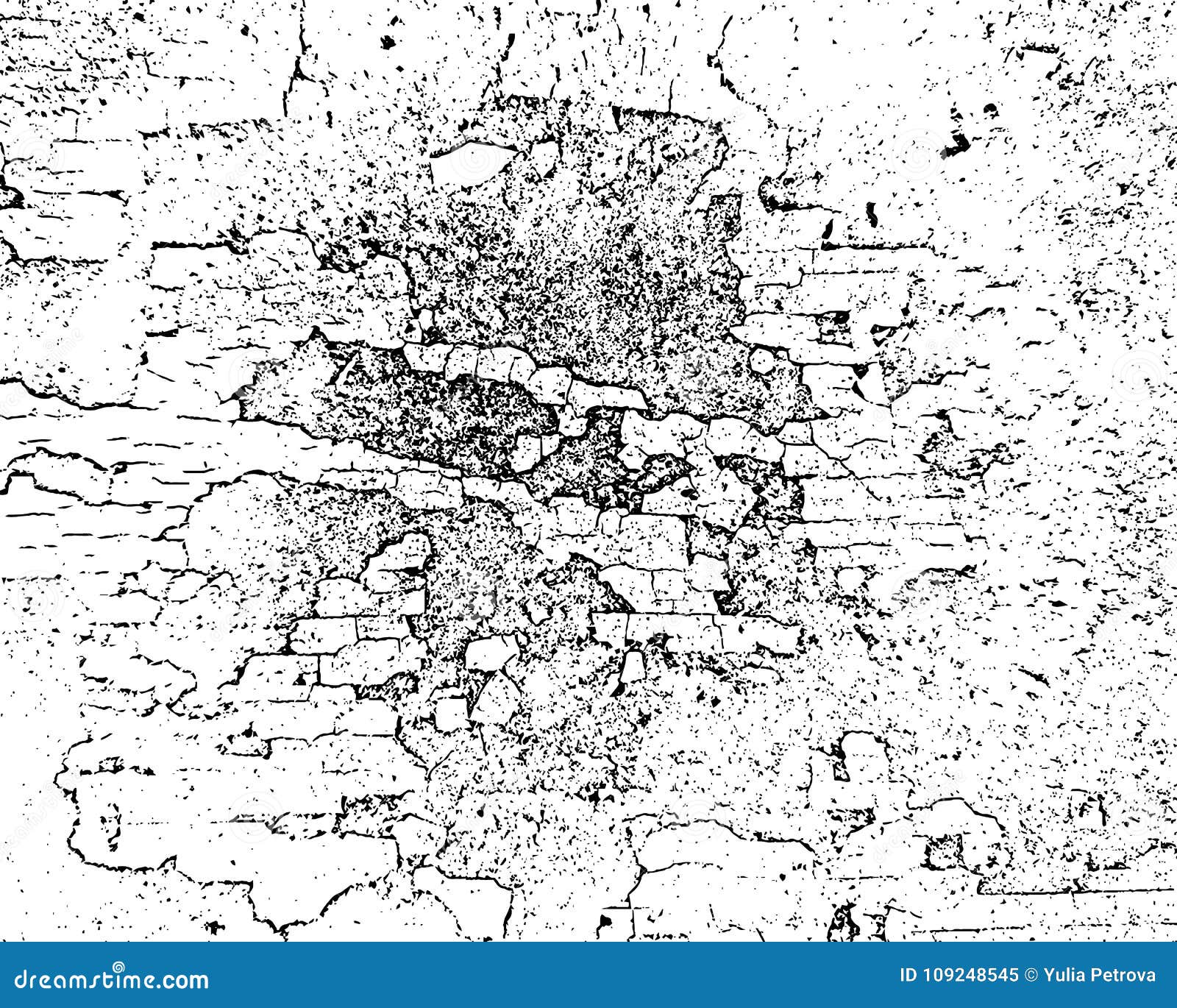 Vector Cracked Texture stock vector. Illustration of aged - 109248545