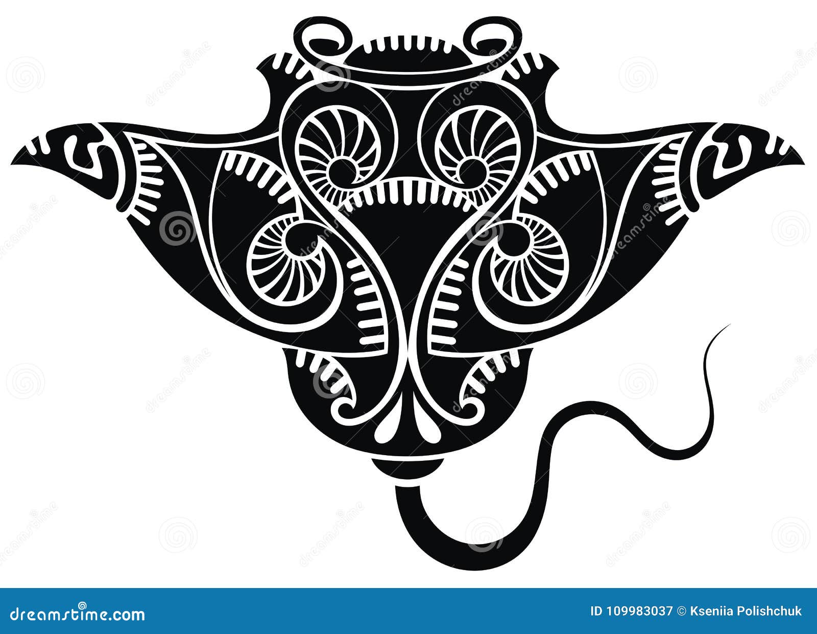 Cramp Fish Icon, Cartoon Style Vector Illustration | CartoonDealer.com ...