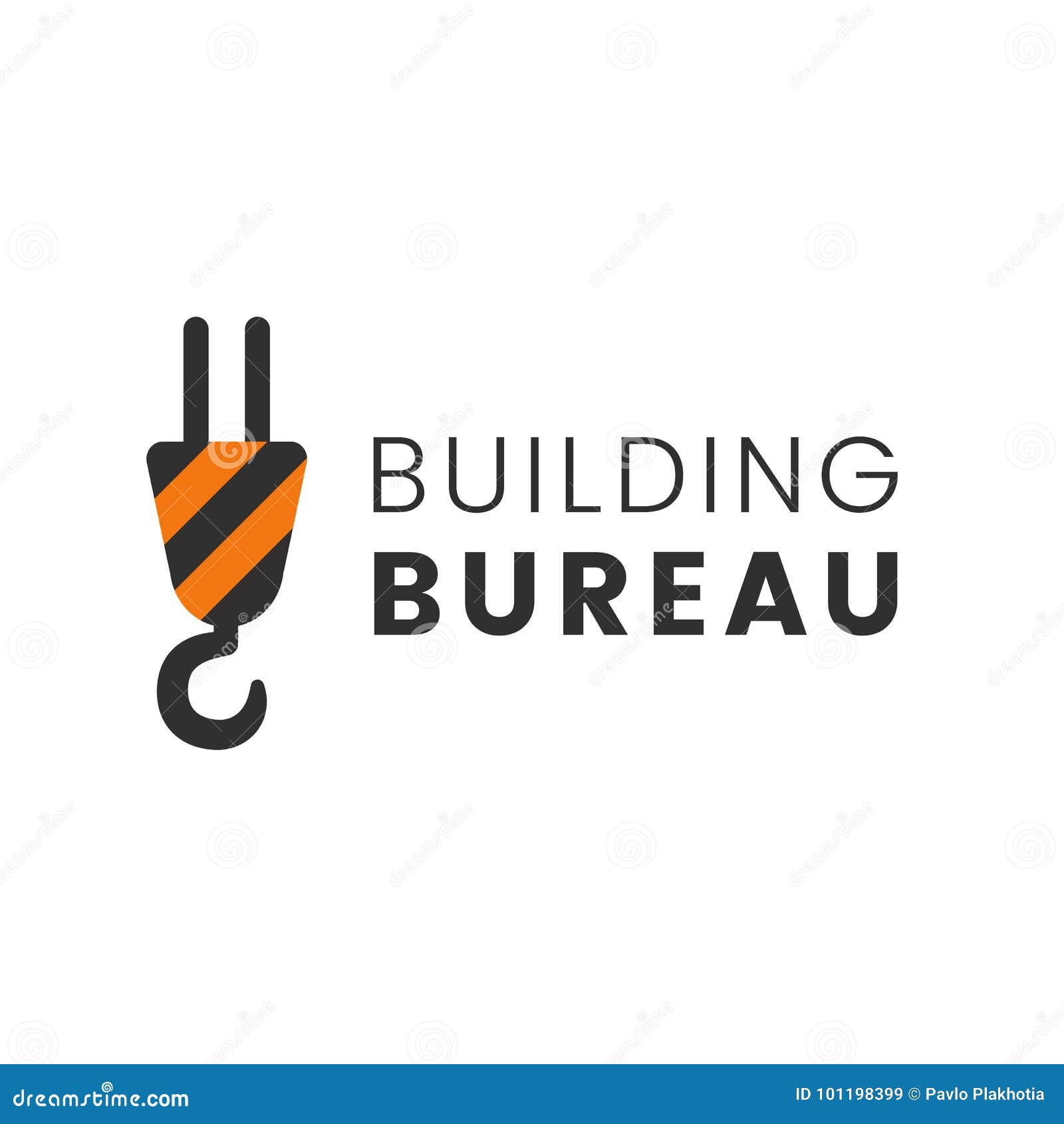 Vector Crane Logo for Construction or Building Company Stock Vector ...