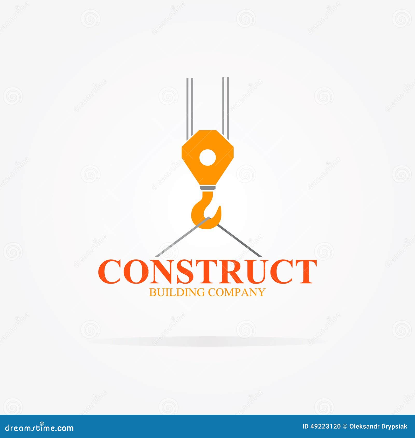 Vector Crane Logo for Construction Company Stock Vector - Illustration ...