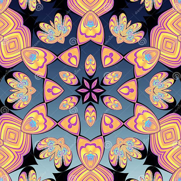 Flying Flower. stock illustration. Illustration of line - 250246834