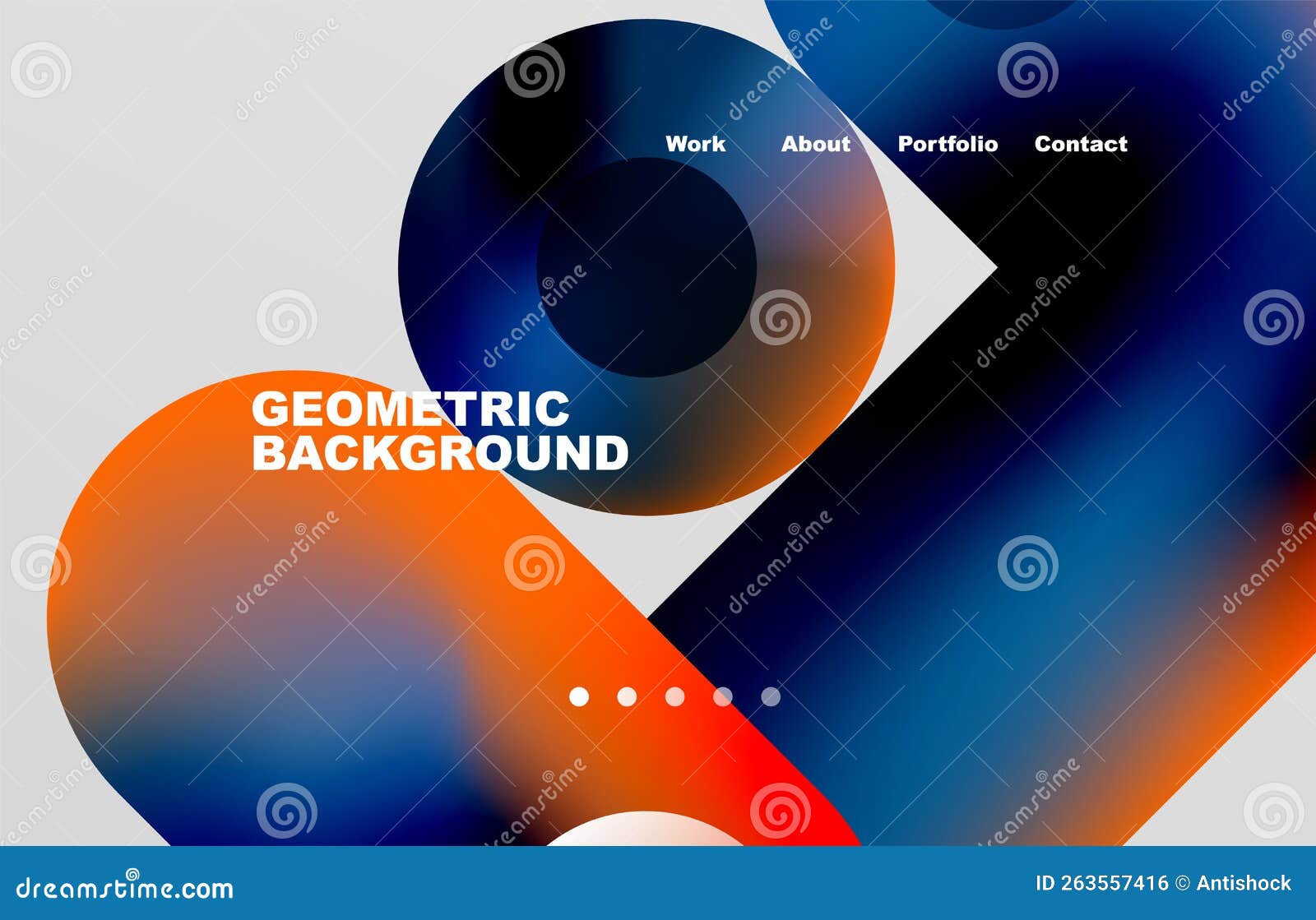 Vector Creative Abstract Background Template Stock Vector ...