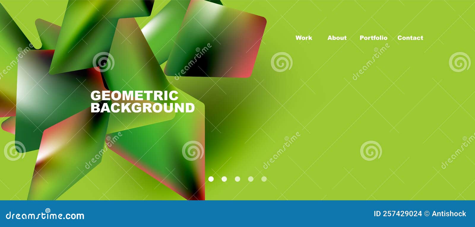 Vector Creative Abstract Background Template Stock Vector ...