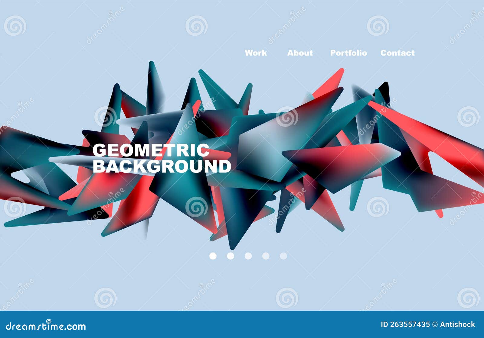 Vector Creative Abstract Background Template Stock Vector ...