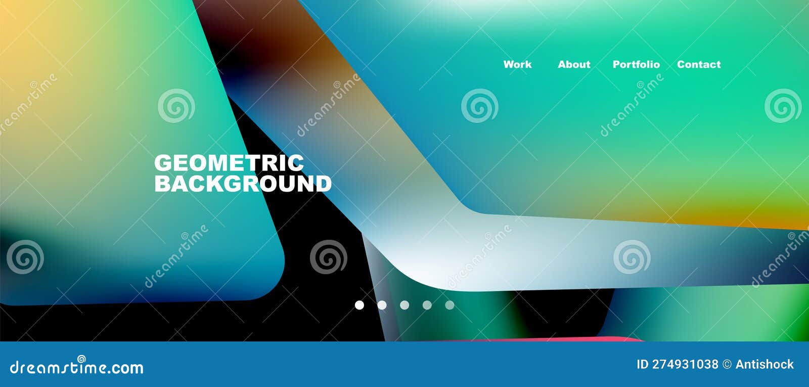 Vector Creative Abstract Background Template Stock Vector ...