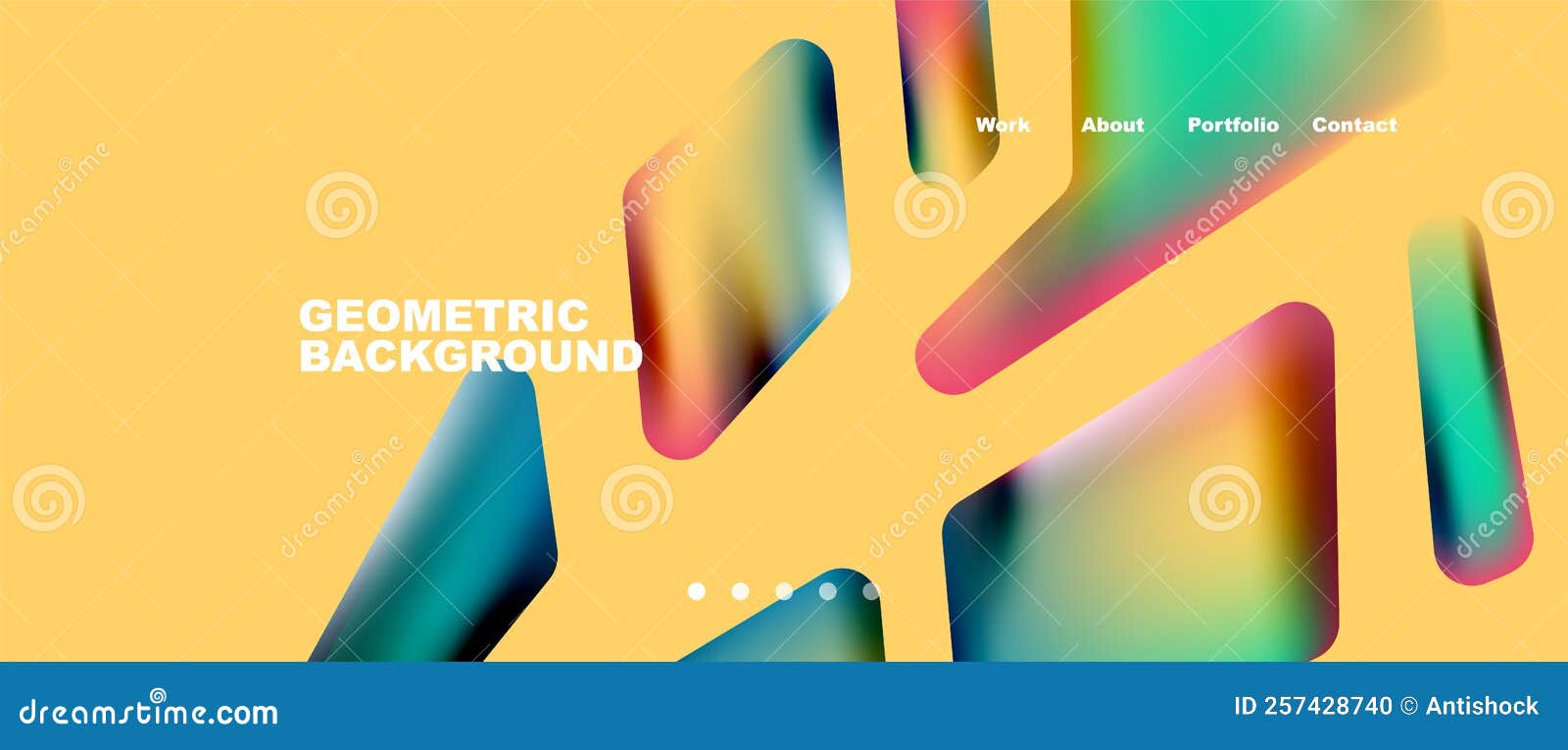 Vector Creative Abstract Background Template Stock Vector ...