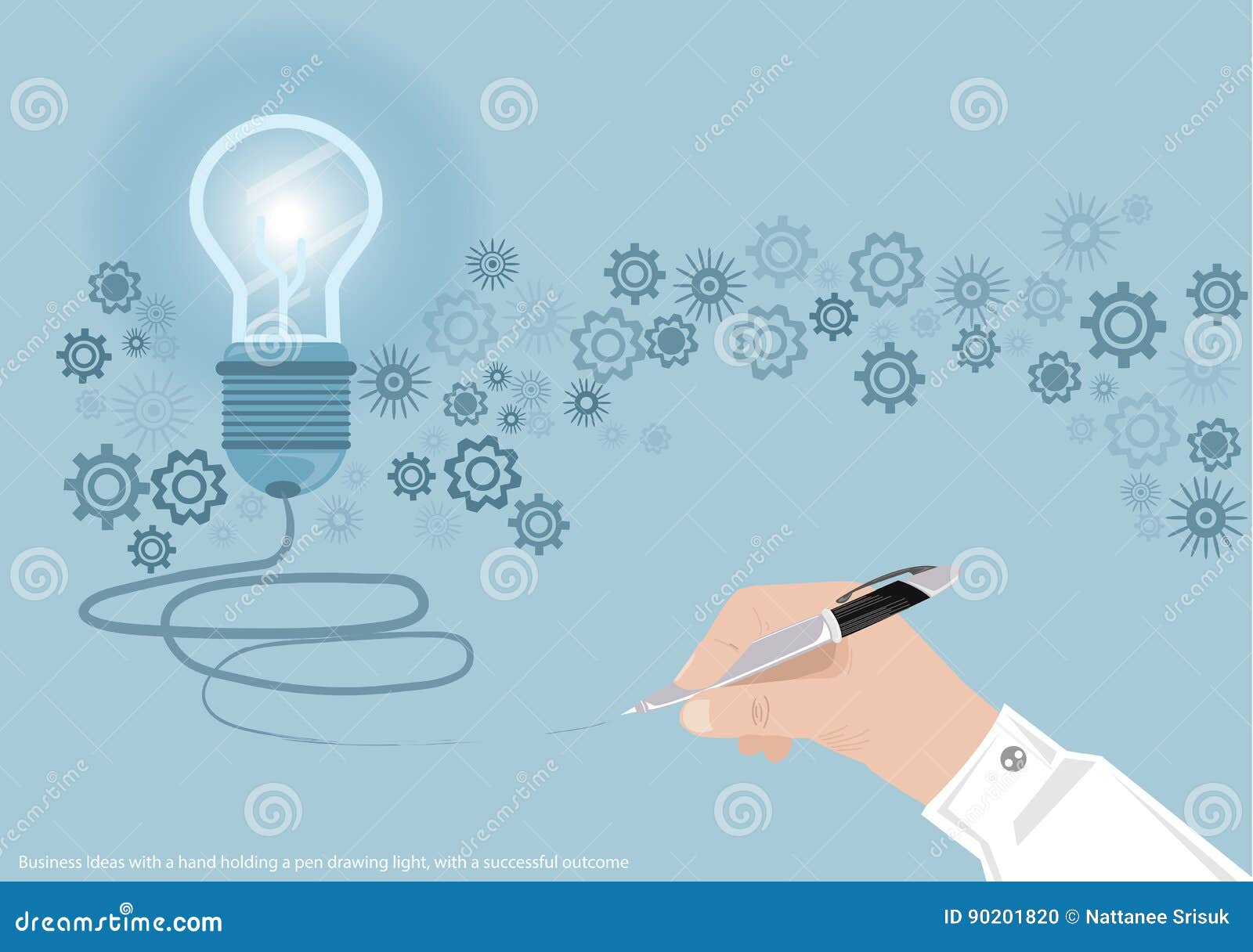 Vector Creative Brainstorm Concept Business Idea, Innovation and ... Vector Creative Brainstorm Concept Business Idea, Innovation and ...