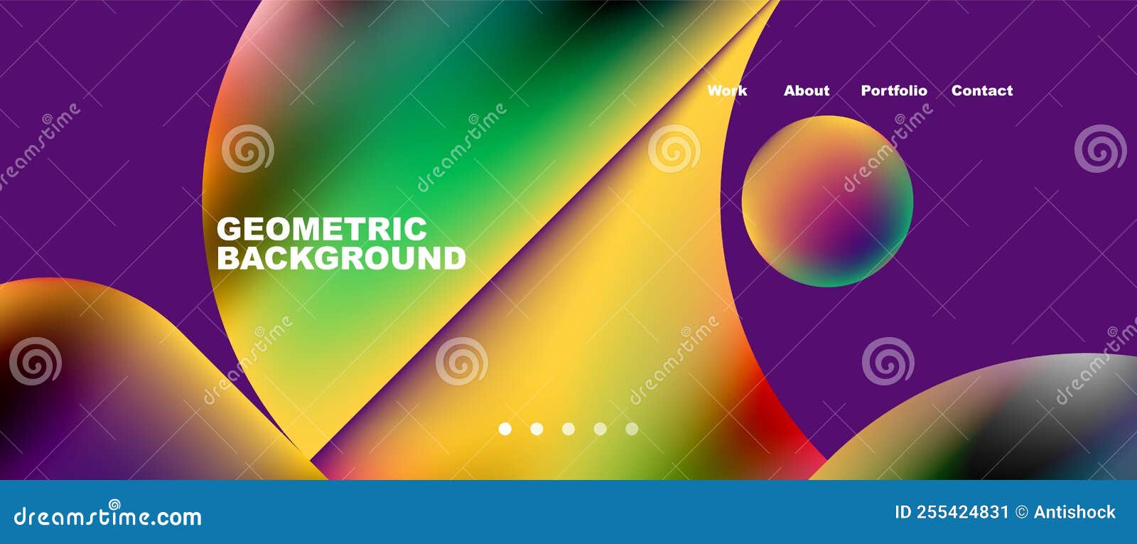 Vector Creative Geometric Abstract Background Stock Vector ...