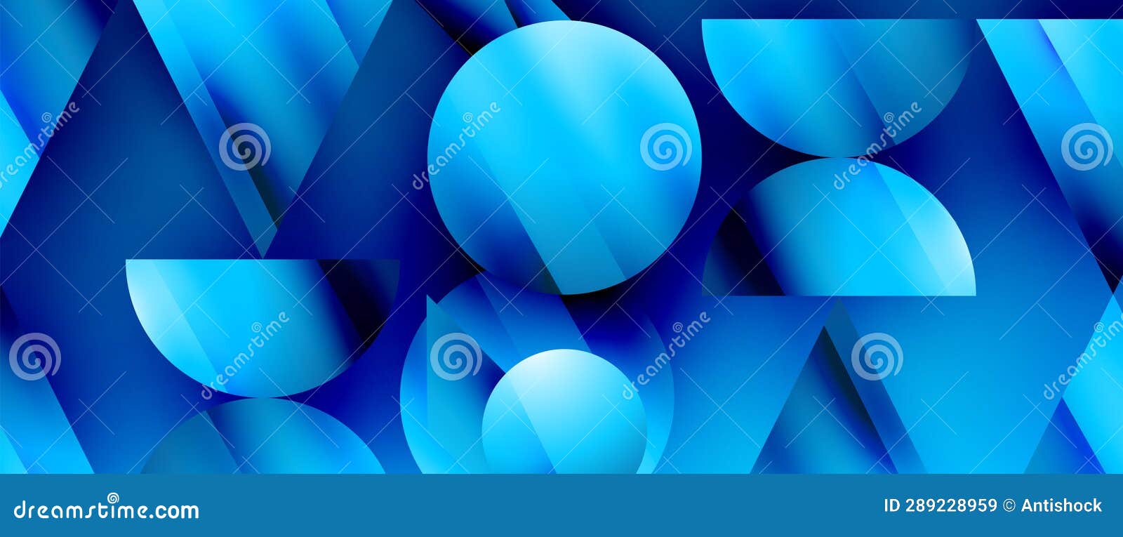 Vector Creative Geometric Background Design with Abstract Shapes Stock ...