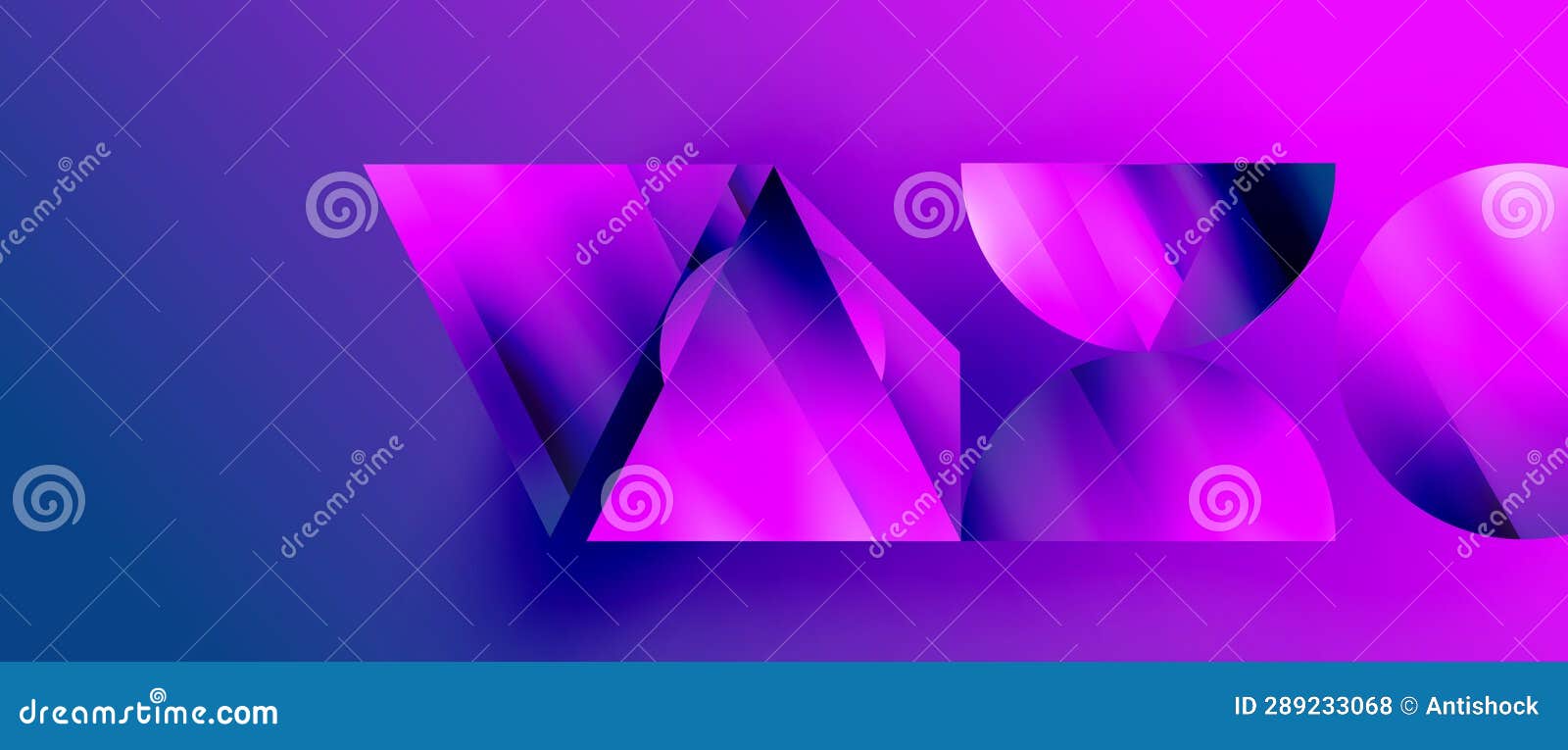 Vector Creative Geometric Background Design with Abstract Shapes Stock ...