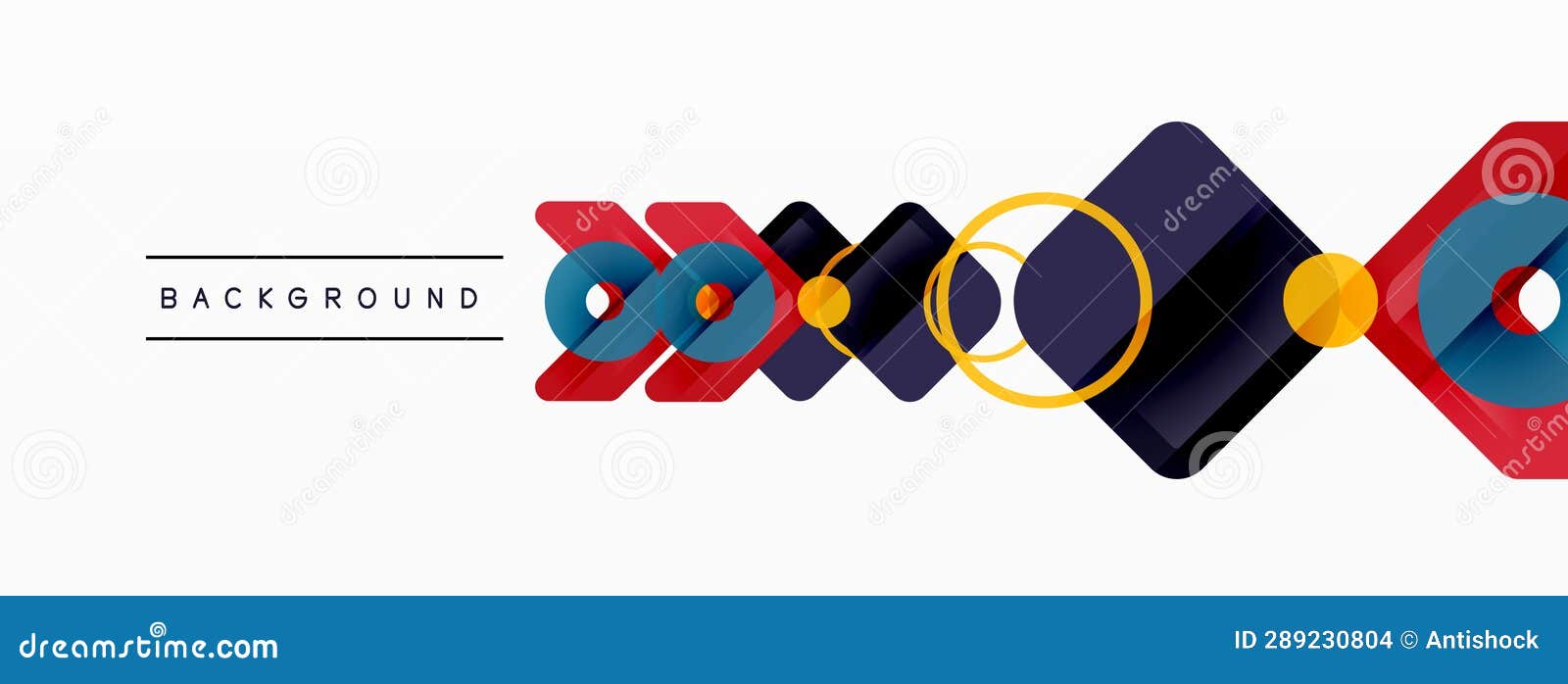 Vector Creative Geometric Background Design with Abstract Shapes Stock Illustration ...