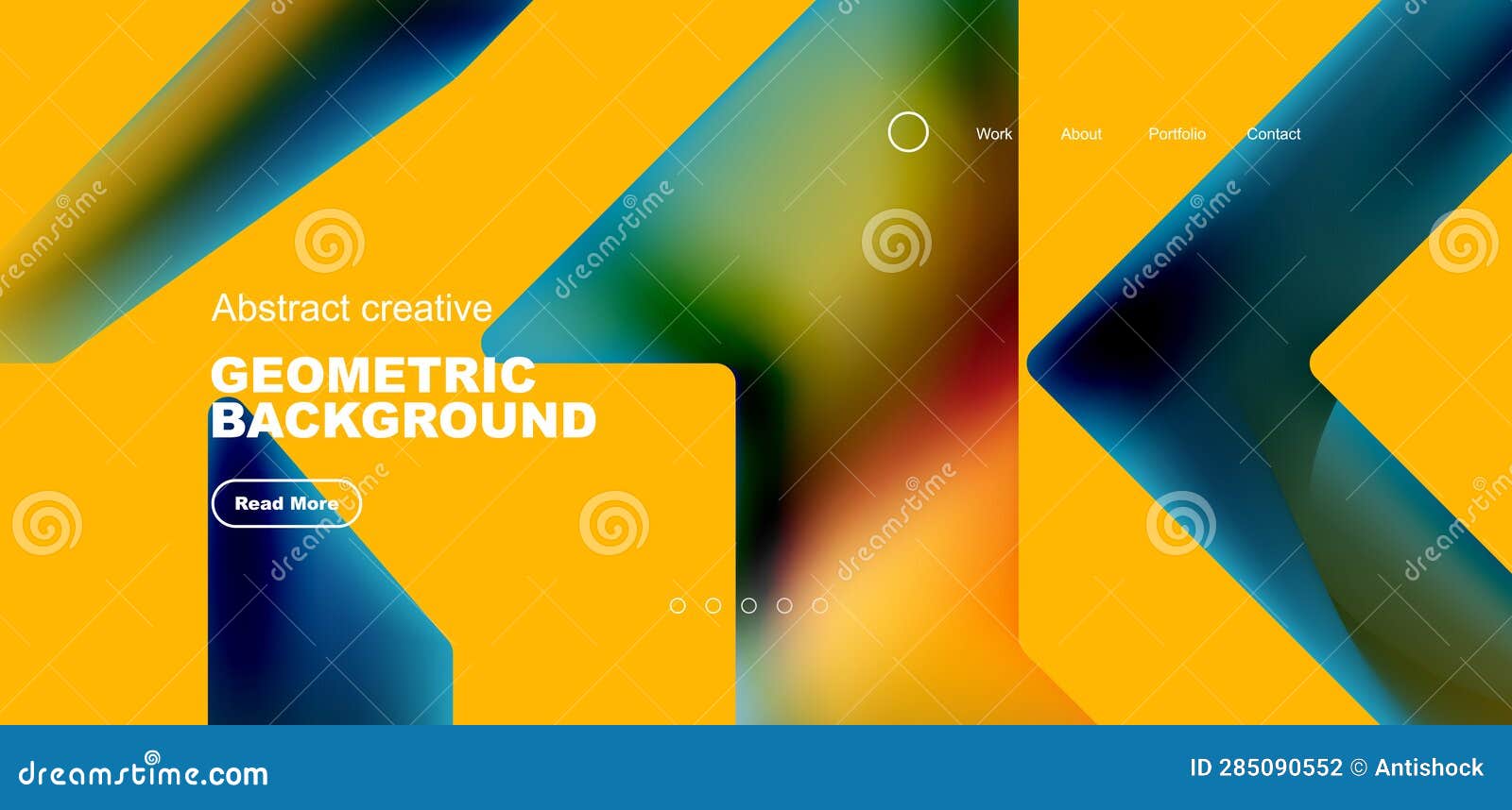 Vector Creative Geometric Background Design Stock Vector - Illustration of minimal, motion ...