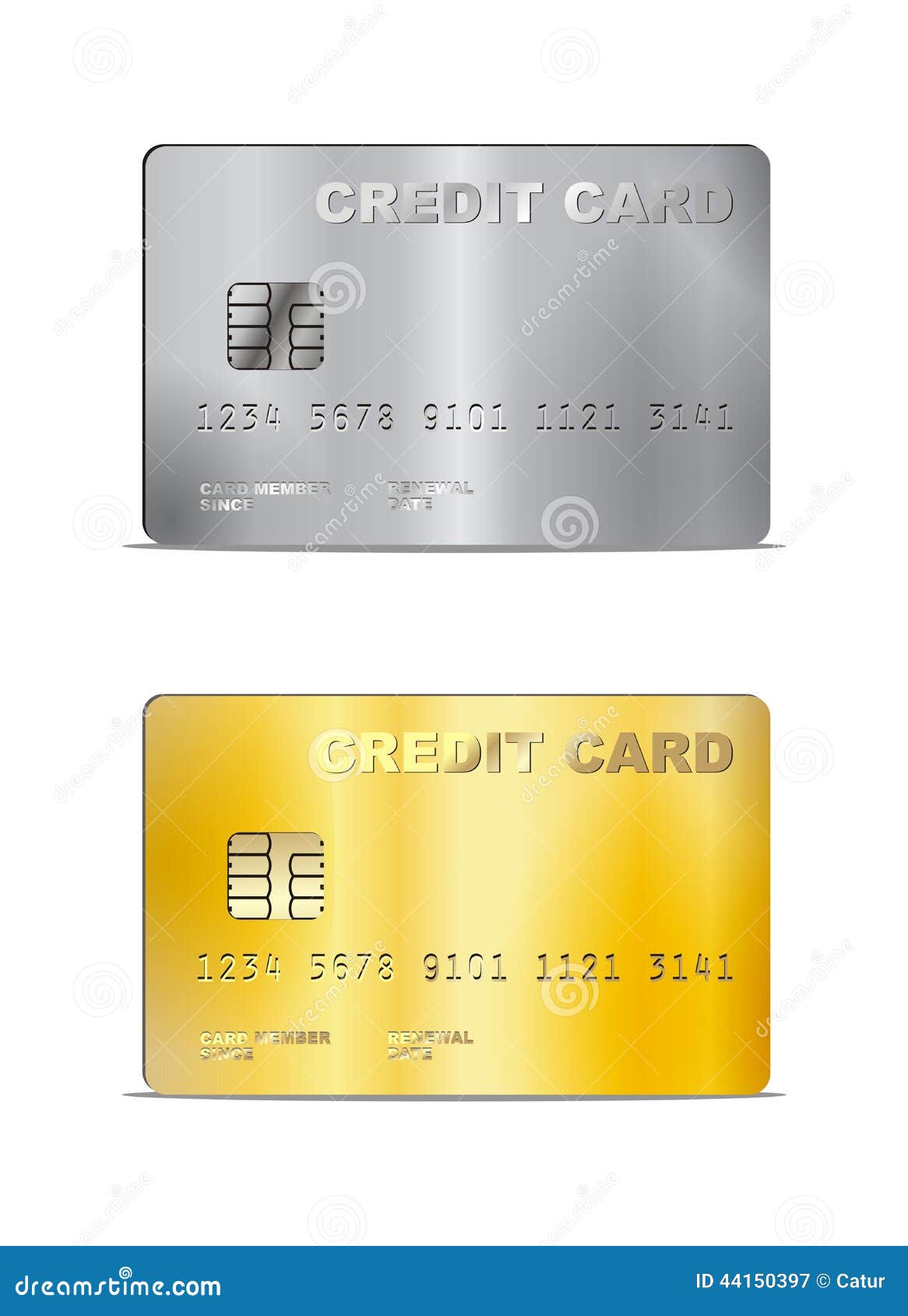 Vector Credit Cards | CartoonDealer.com #47503280