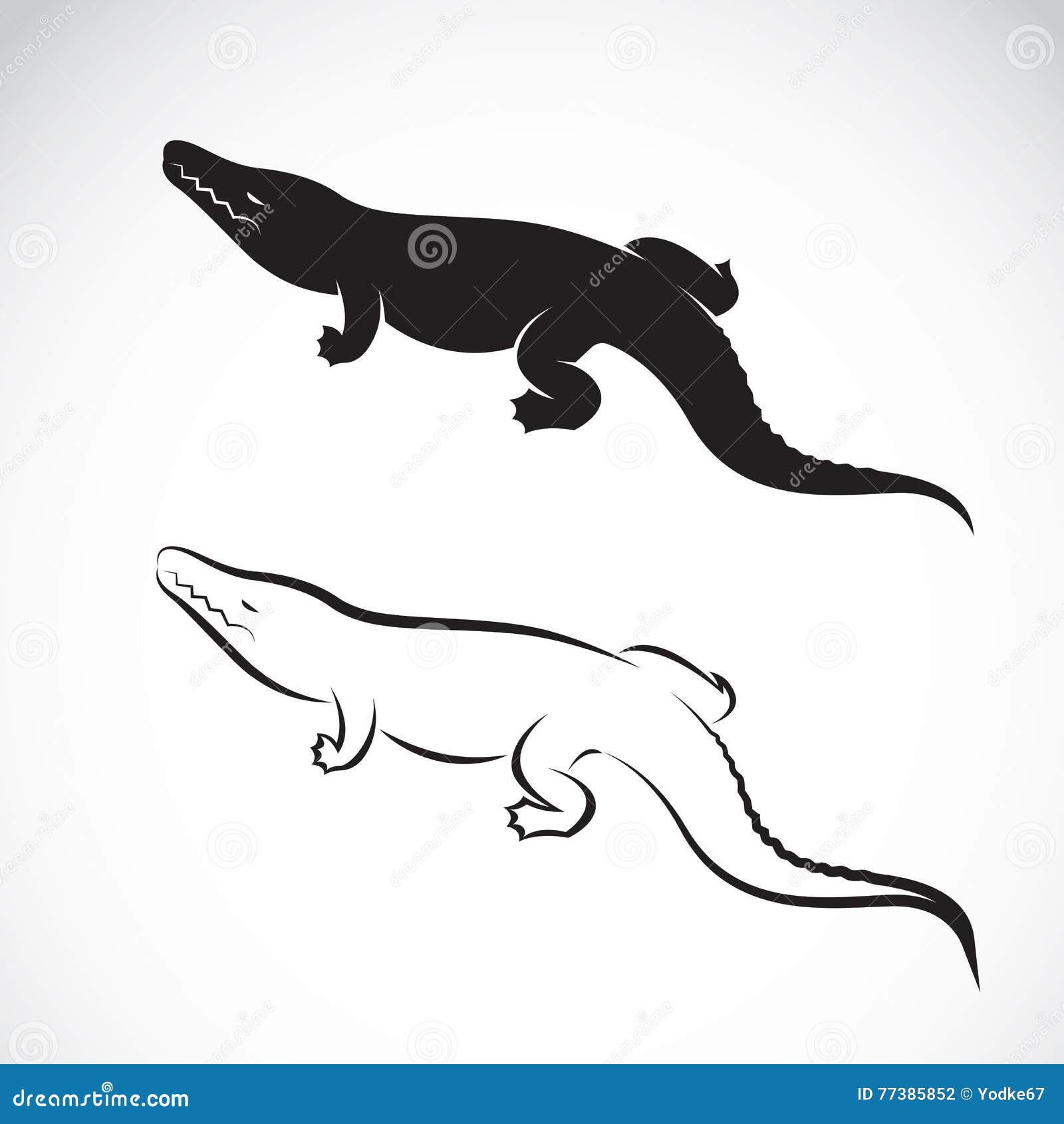 Crocodile Design, Cartoon Vector | CartoonDealer.com #107621183