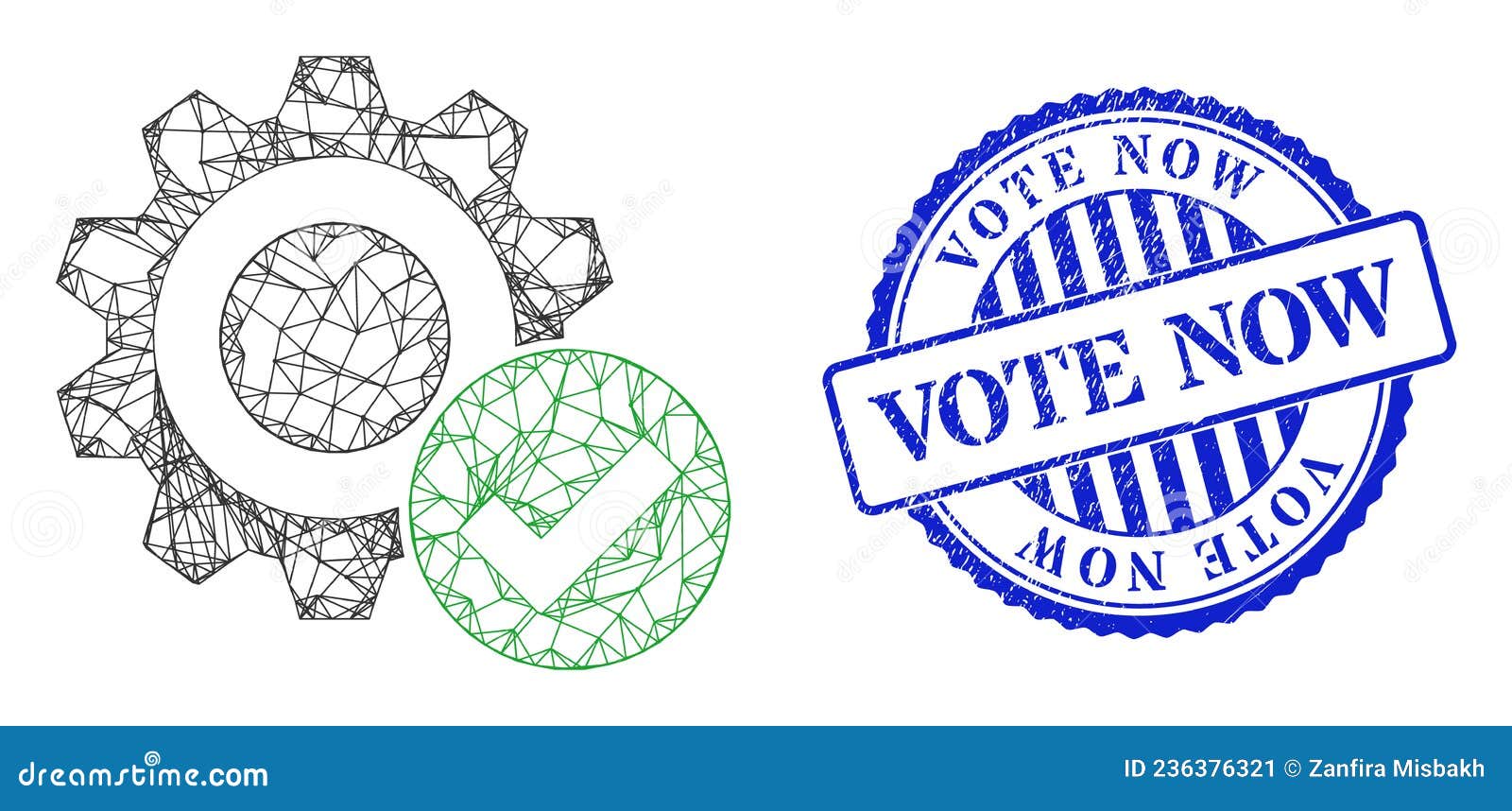 Just Vote, Okay. Lettering. Calligraphy Vector. Ink Illustration ...