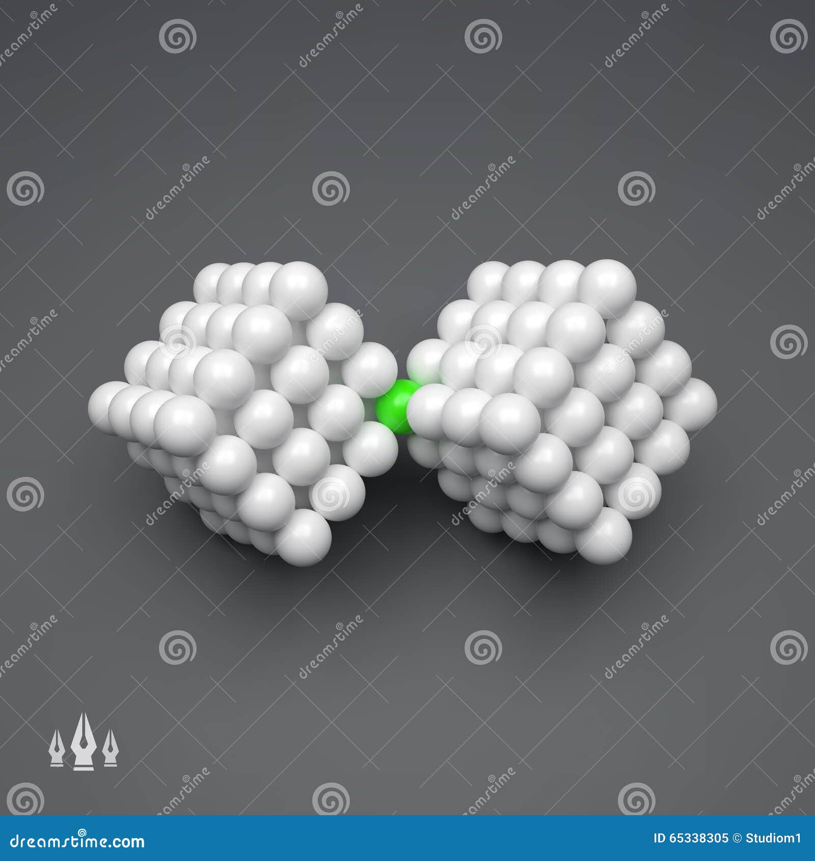 Composition With Science Symbols. Cartoon Vector | CartoonDealer.com ...