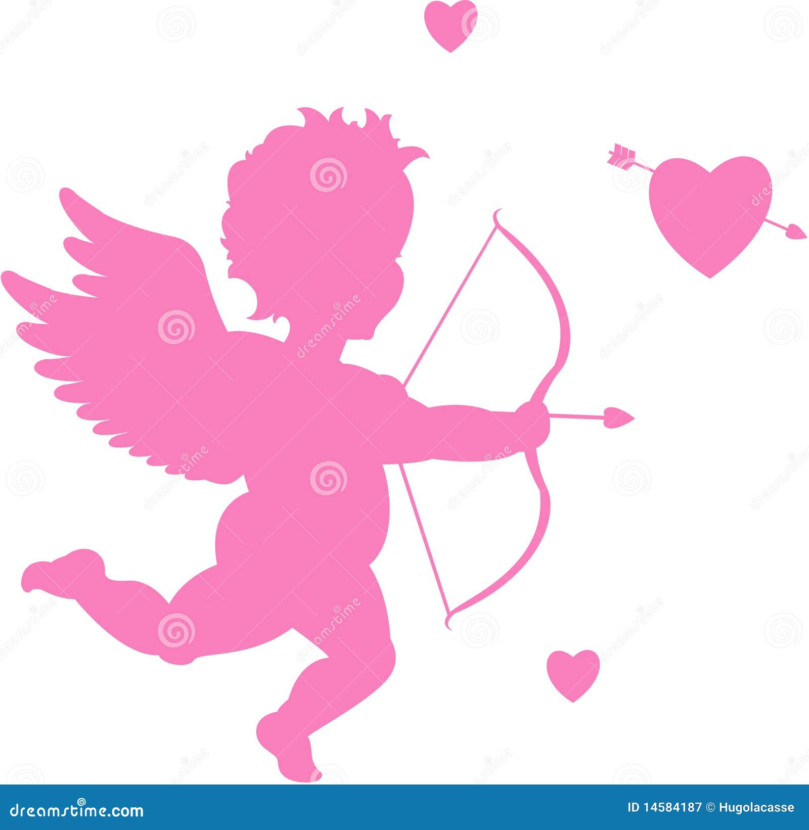 Vector Cupid Royalty Free Stock Photography - Image: 14584187