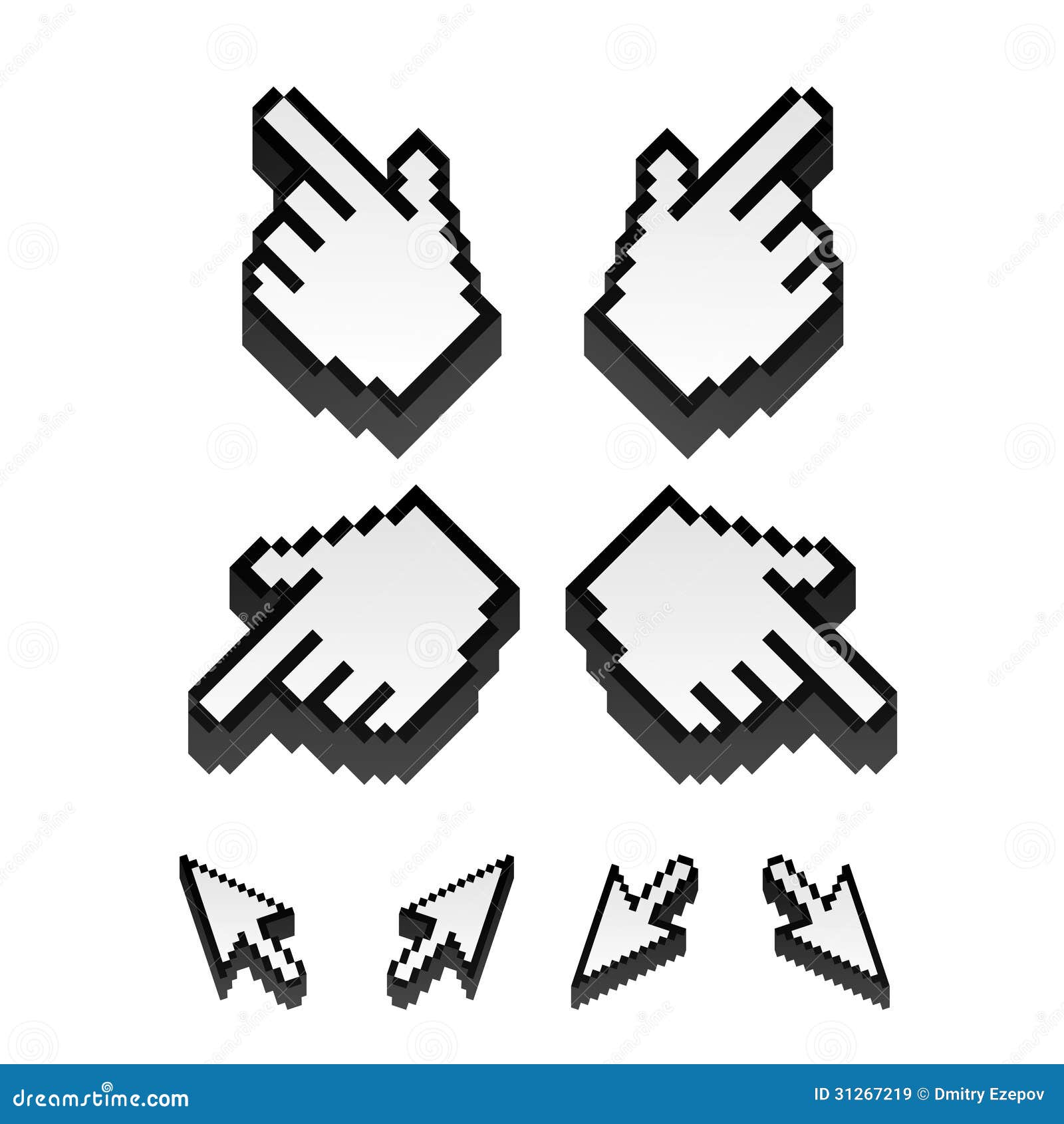 Vector Cursors | CartoonDealer.com #31267219