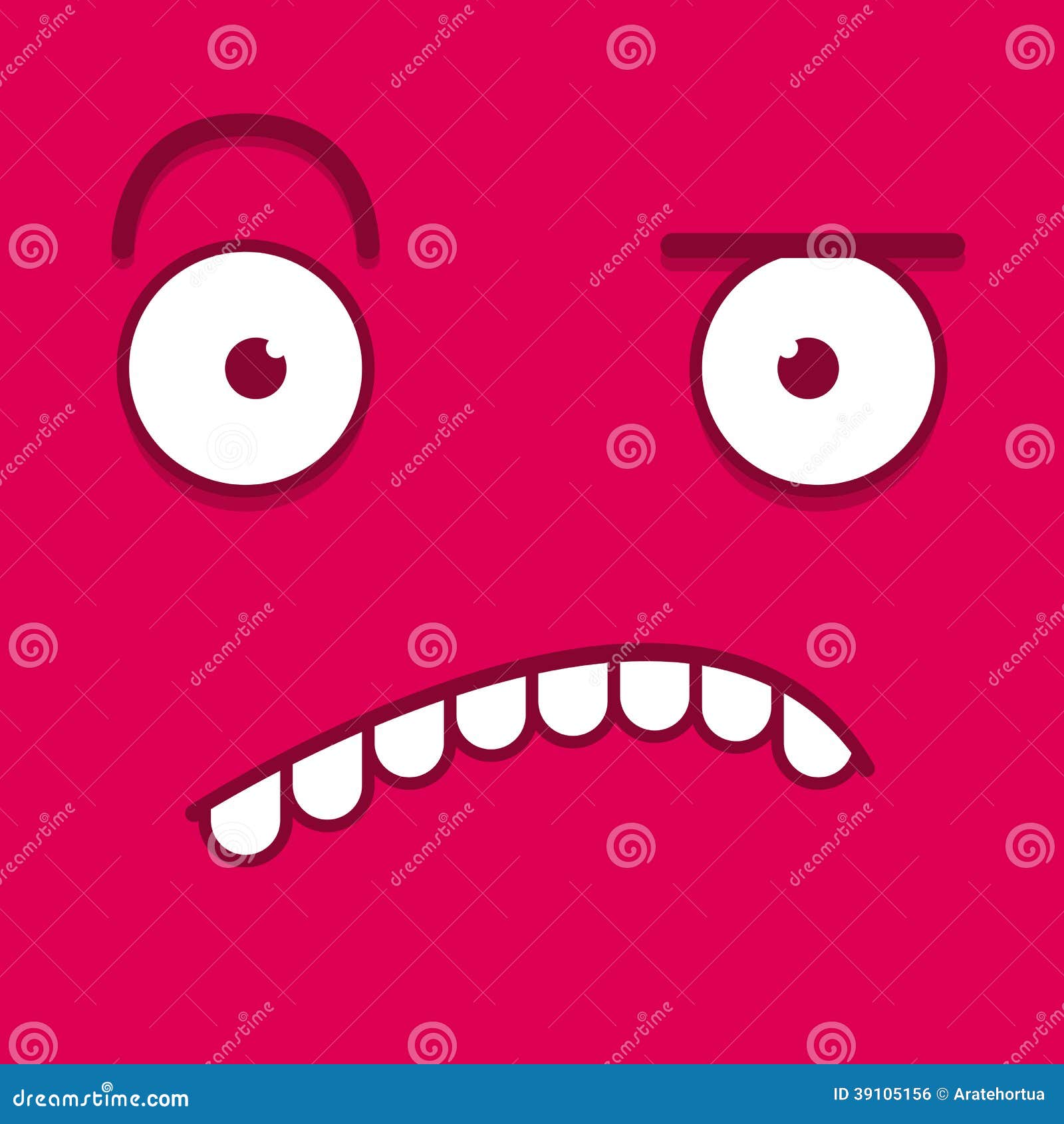 Undecided Emoticon Is From A Collection Of Unique Hand Drawn Emojis ...