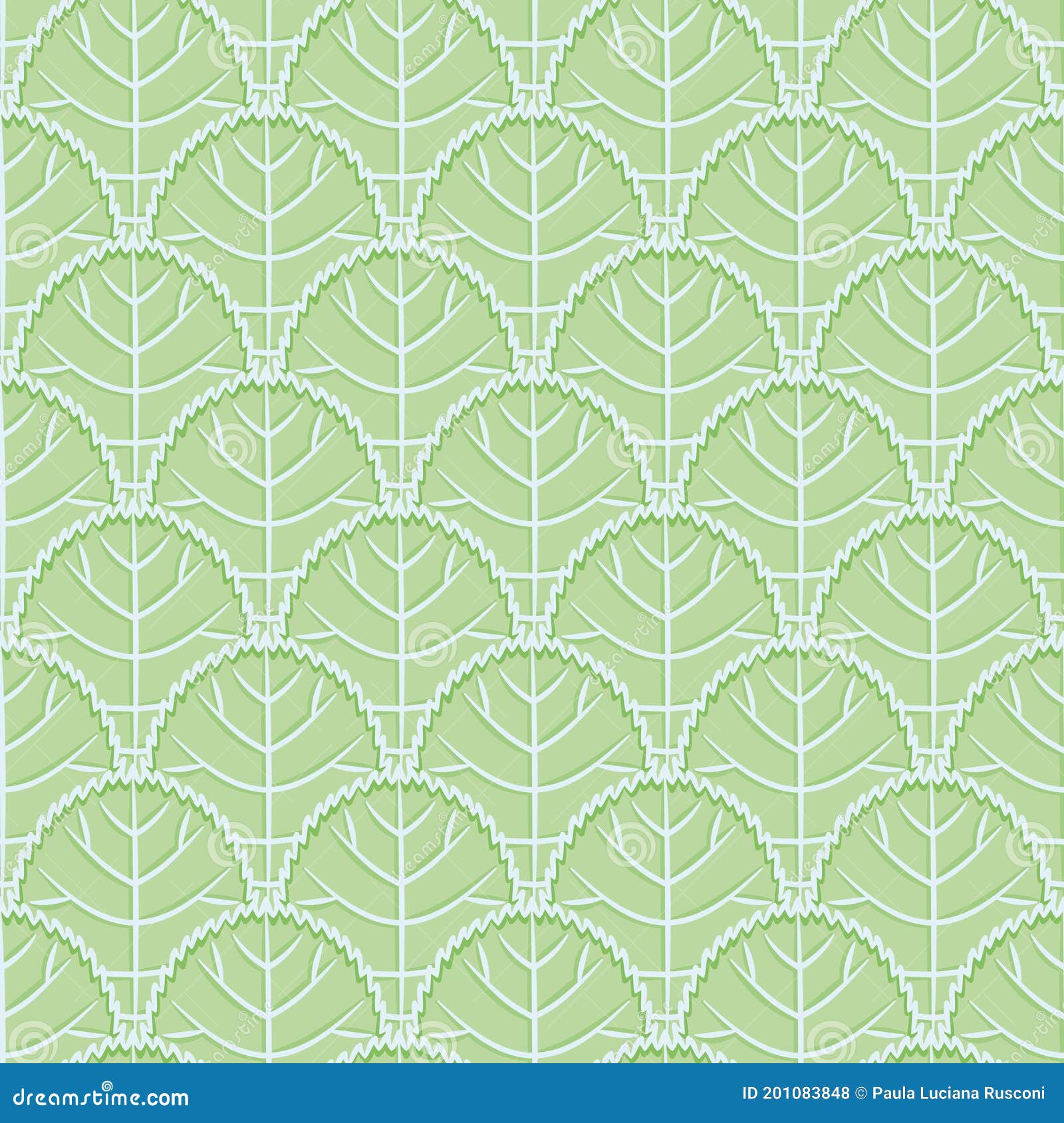 Seamless Cute Shrub Pattern Vector Stock Vector - Illustration of ...