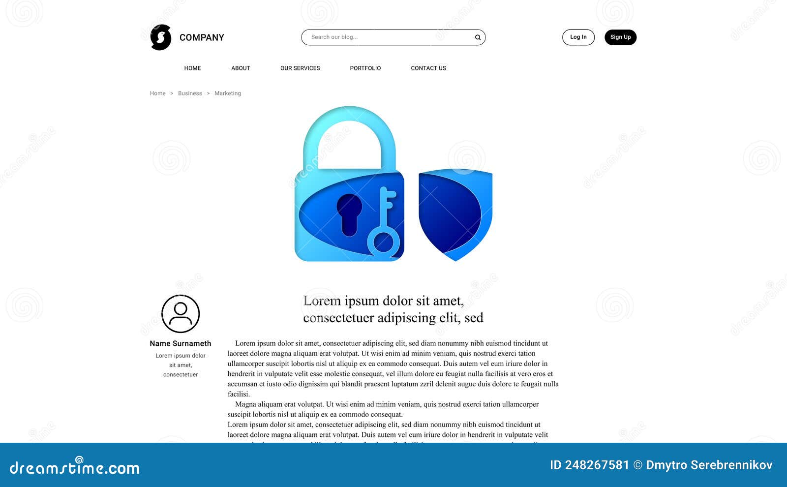 Vector Cyber Security in Paper Art Style . Editable Illustration Stock ...