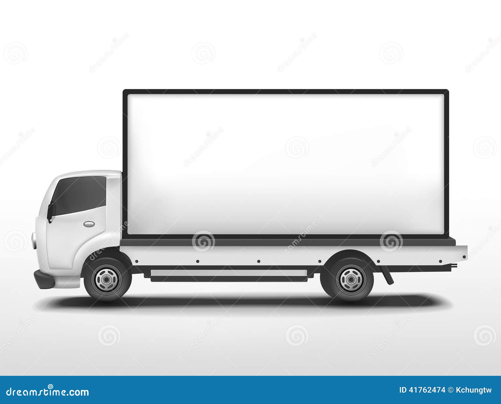 Blank Mobile Box Packaging Mockup Template Isolated On Grey Background ...