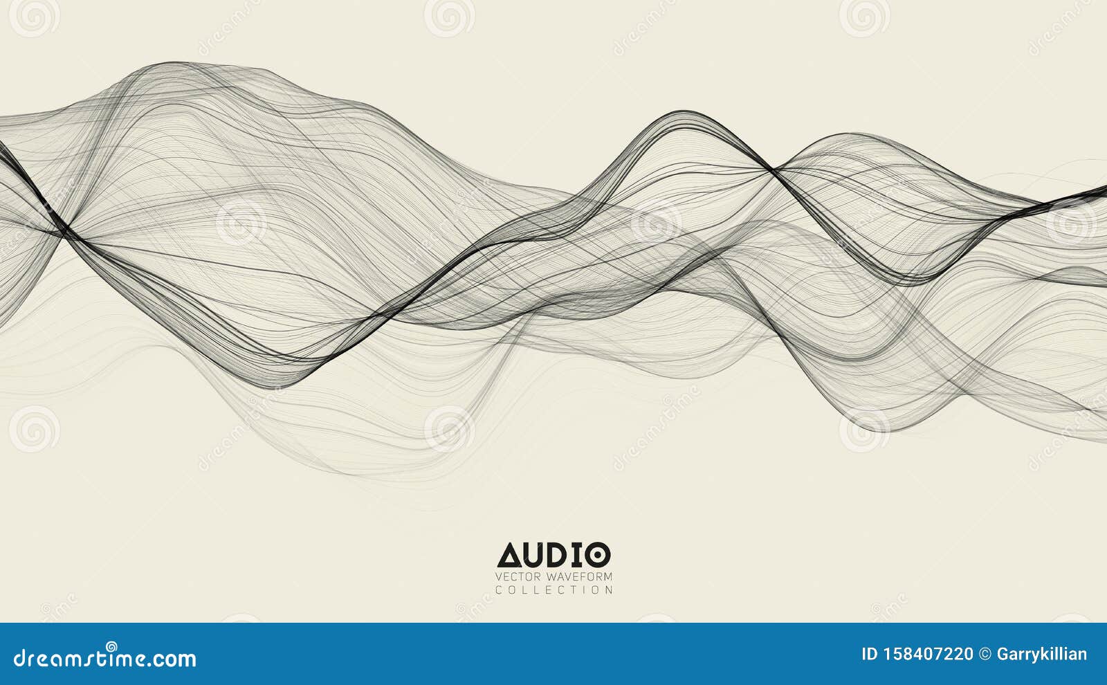 Vector 3d Echo Audio Wavefrom Spectrum. Abstract Music Waves ... Vector 3d Echo Audio Wavefrom Spectrum. Abstract Music Waves ...