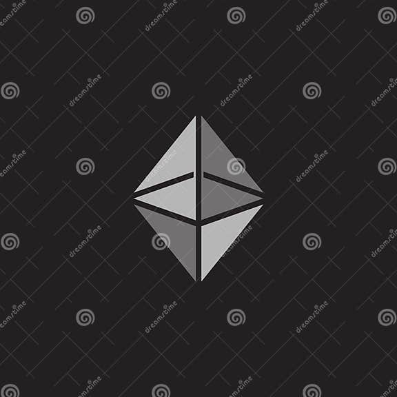 Vector of 3d Flat Prism Symbol Simple Geometric Logo Stock Vector ...