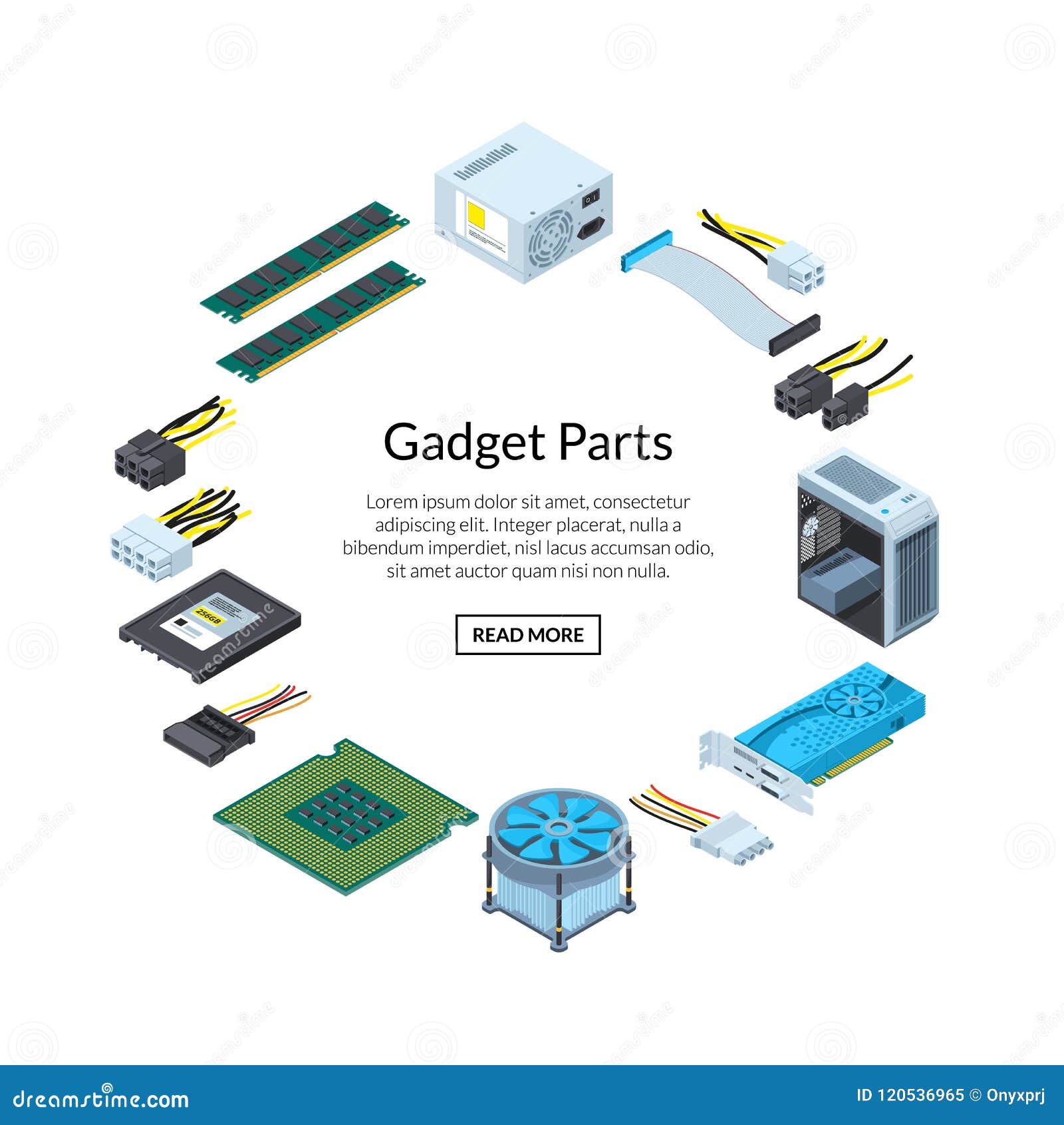 Vector Isometric Electronic Devices Illustration Stock Vector ...