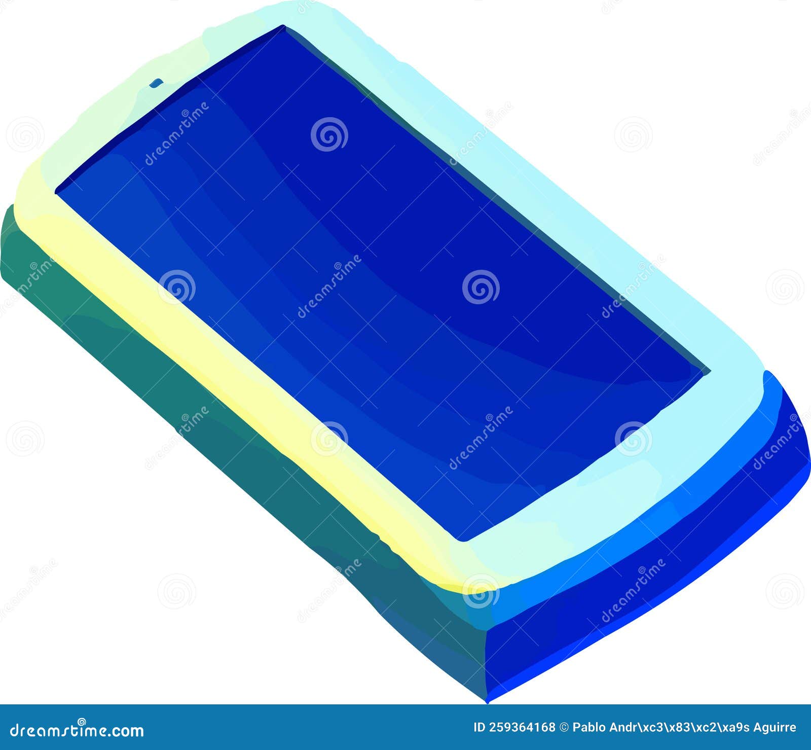 Vector 3d Isometric Smartphone Icon. Stock Vector - Illustration of ...