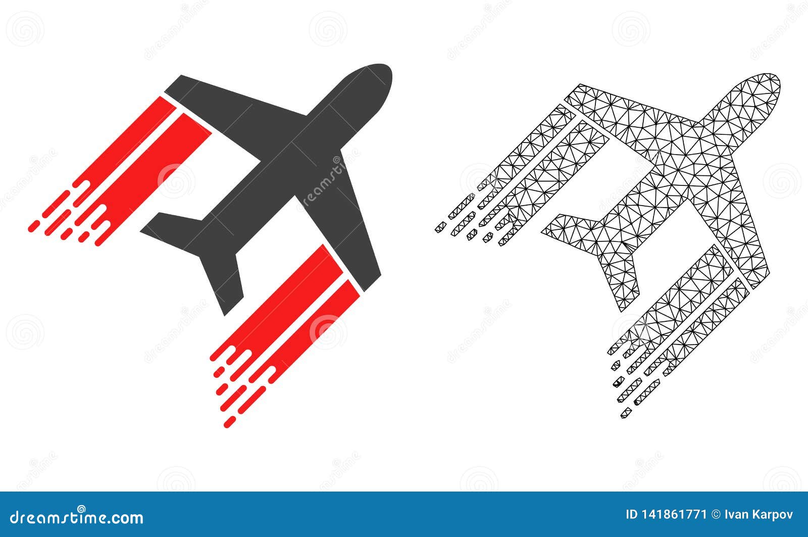 Vector 2D Mesh Aviation and Flat Icon Stock Vector - Illustration of ... Vector 2D Mesh Aviation and Flat Icon Stock Vector - Illustration of ...