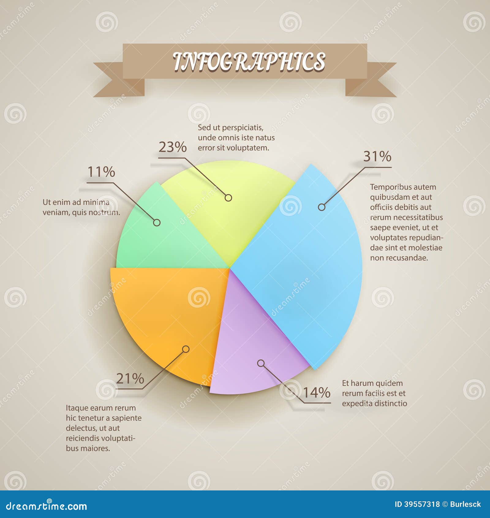 The Paper Chart Vector Illustration | CartoonDealer.com #44587250