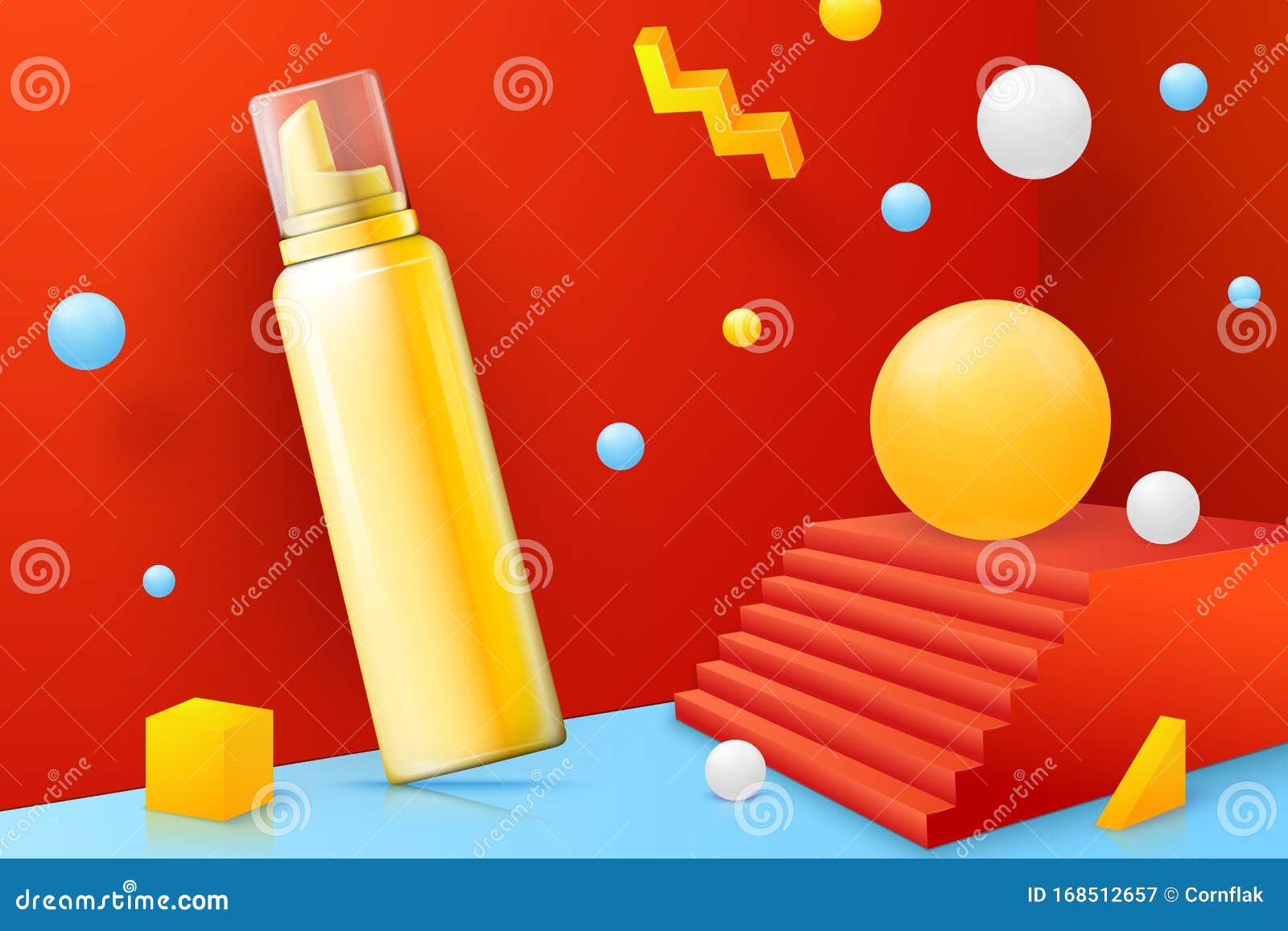 Realistic Abstract 3d Paper Infographics Cartoon Vector | CartoonDealer ...