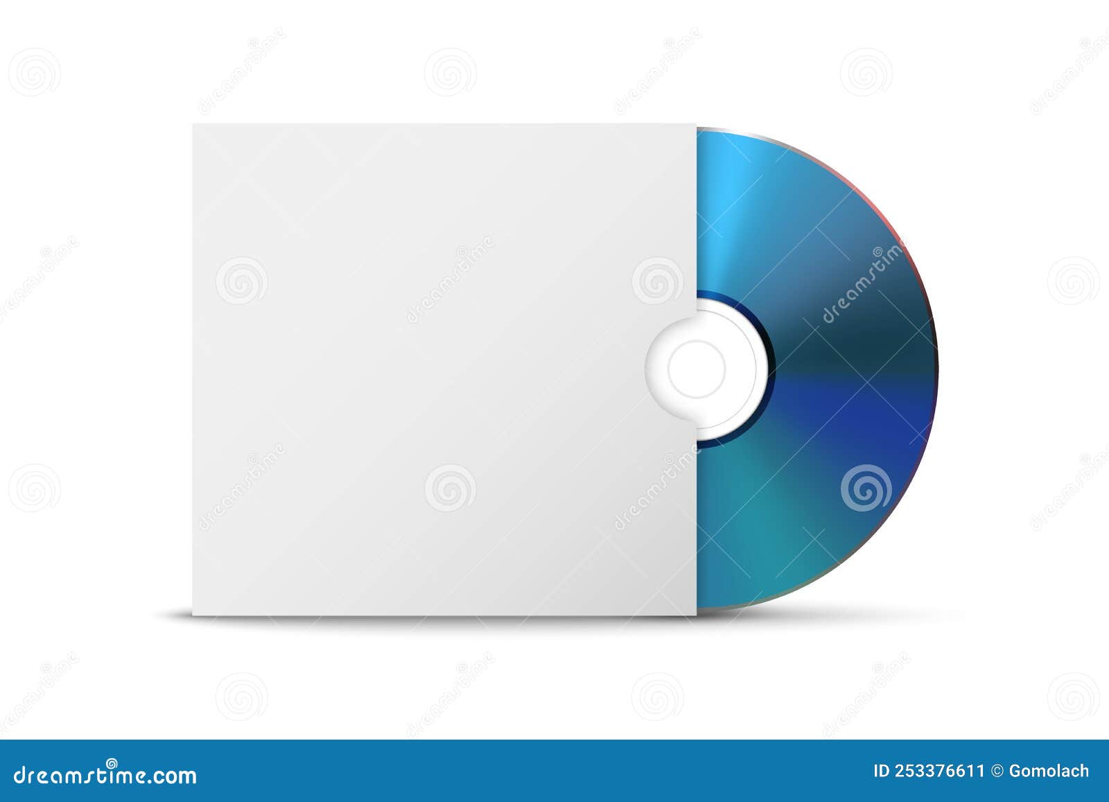 CD Case, CD Envelope Template, Vector With Die Cut / Laser Cut Layers ...