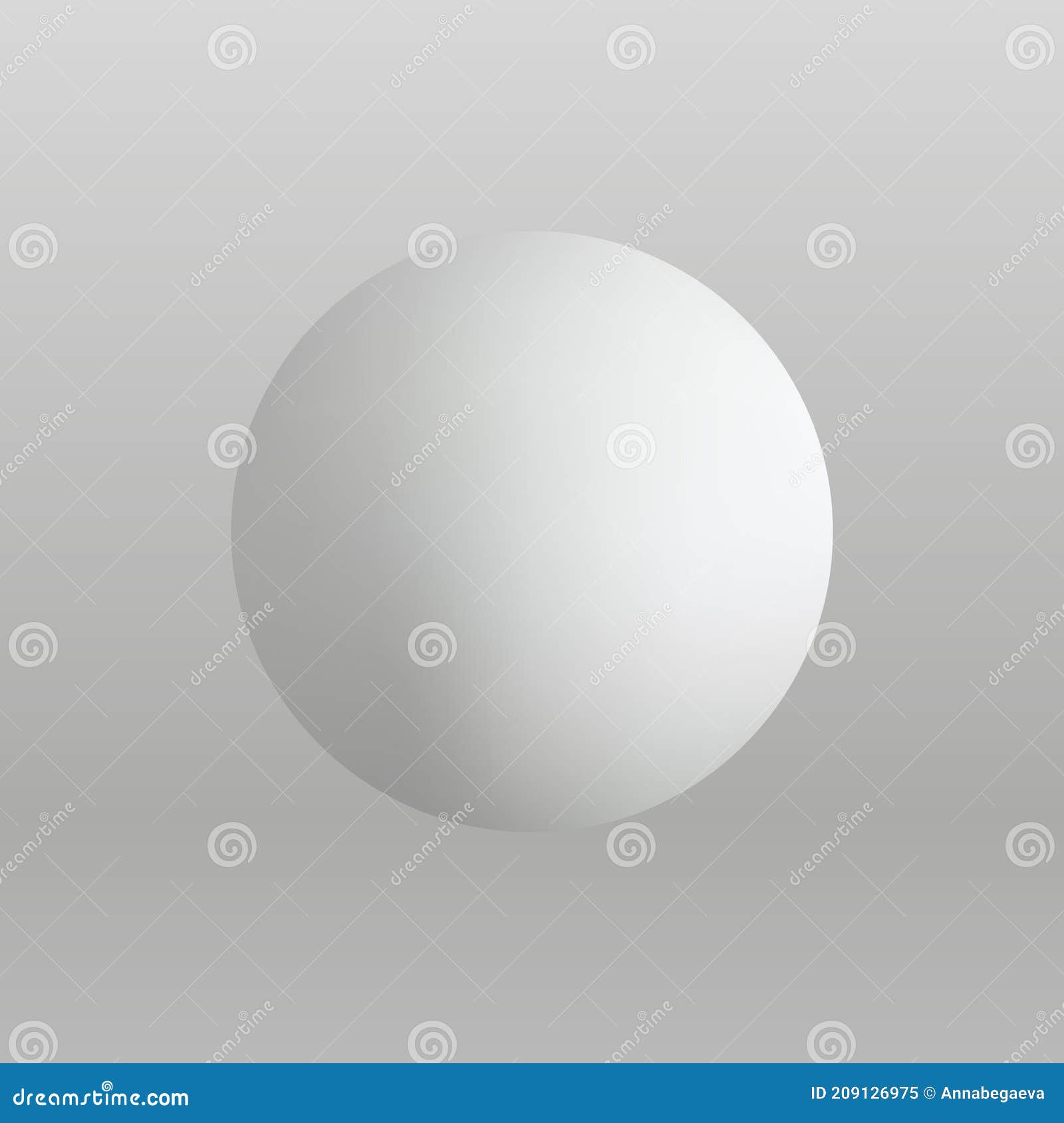 Vector 3d Sphere. Realistic 3d Ball. Stock Vector - Illustration of ...