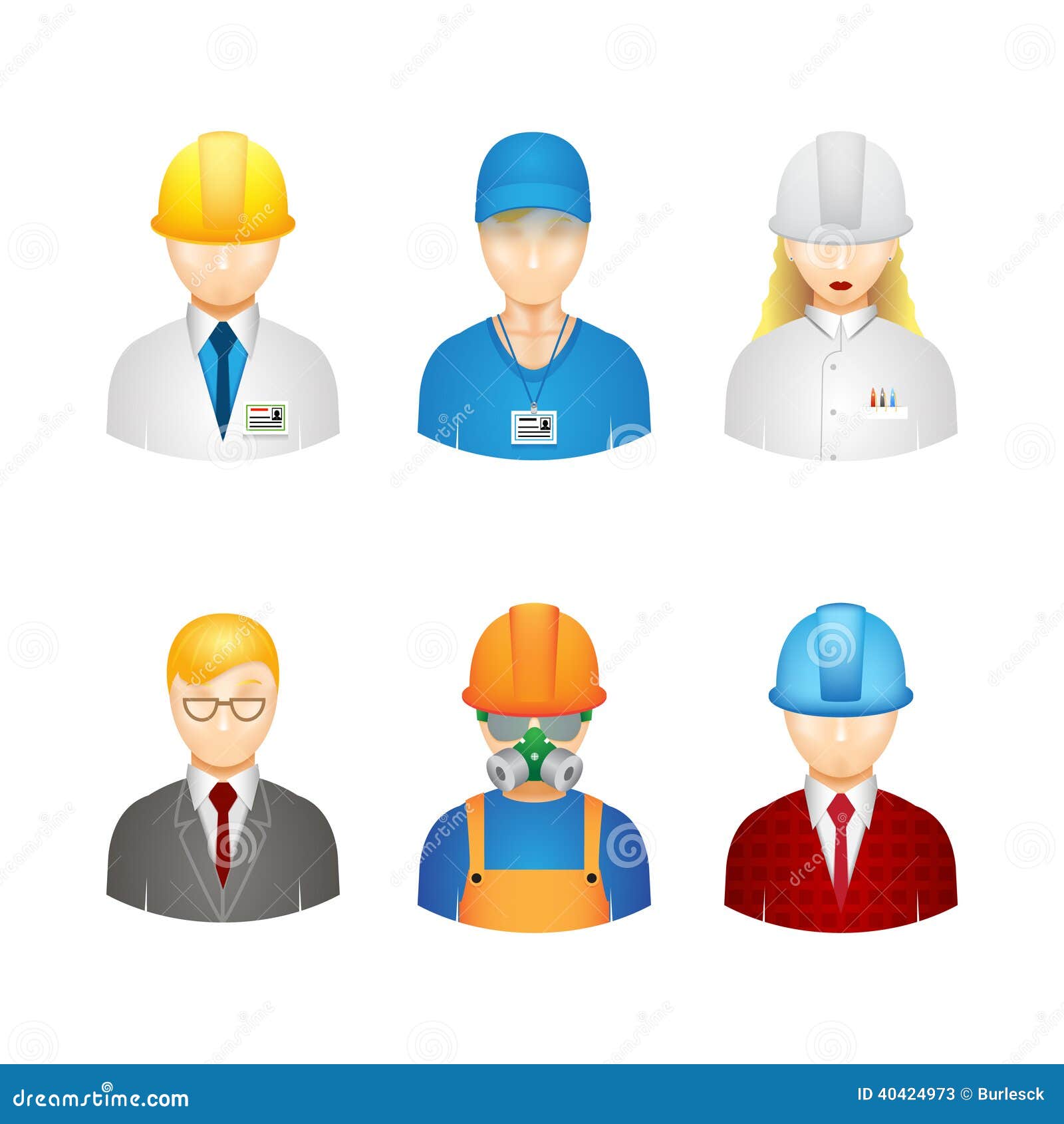 Builder Manager Icon, Cartoon Style Vector Illustration | CartoonDealer ...