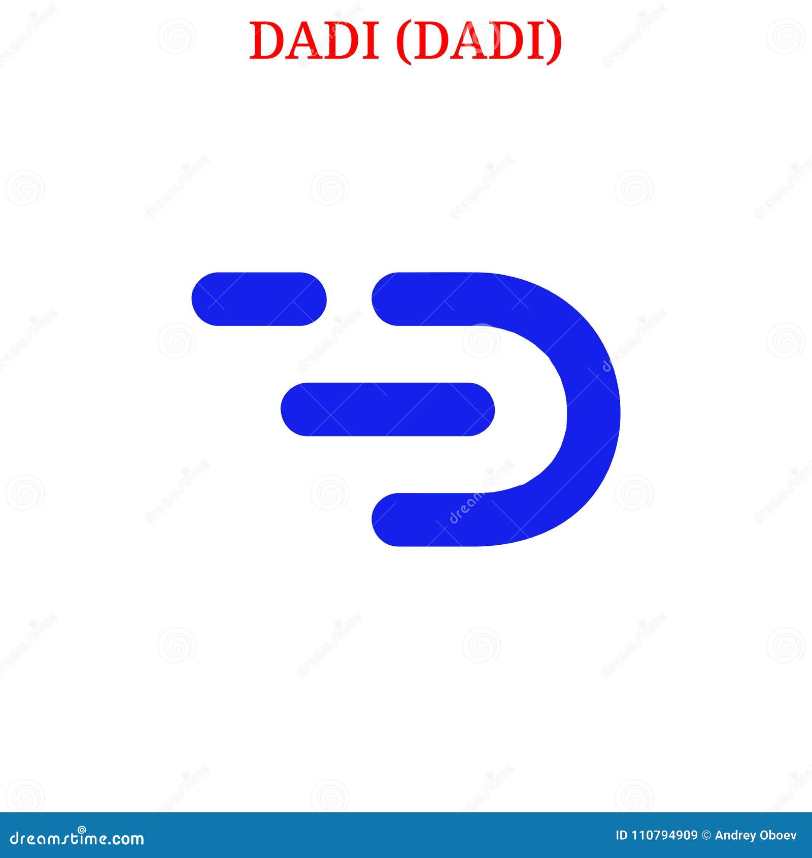 Vector DADI DADI Logo | CartoonDealer.com #110794909