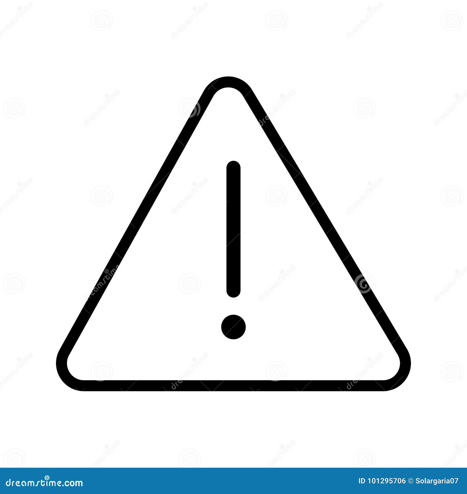 Vector of Danger Icon in Triangle Line - Vector Iconic Stock Vector ... Vector of Danger Icon in Triangle Line - Vector Iconic Stock Vector ...