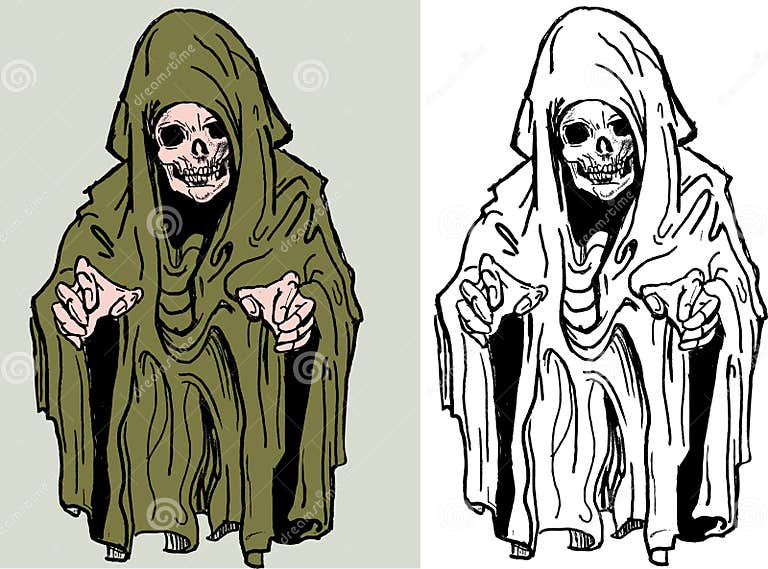 Vector dark art . stock vector. Illustration of expression - 3046300