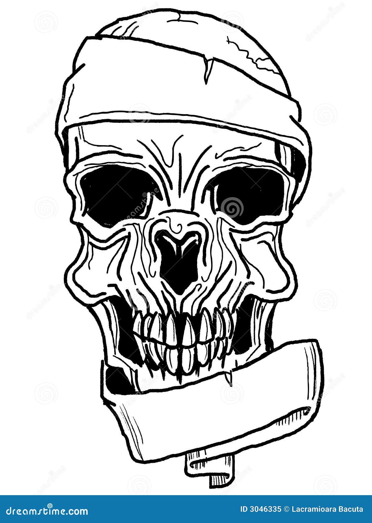 Vector dark art . stock vector. Illustration of figure - 3046335