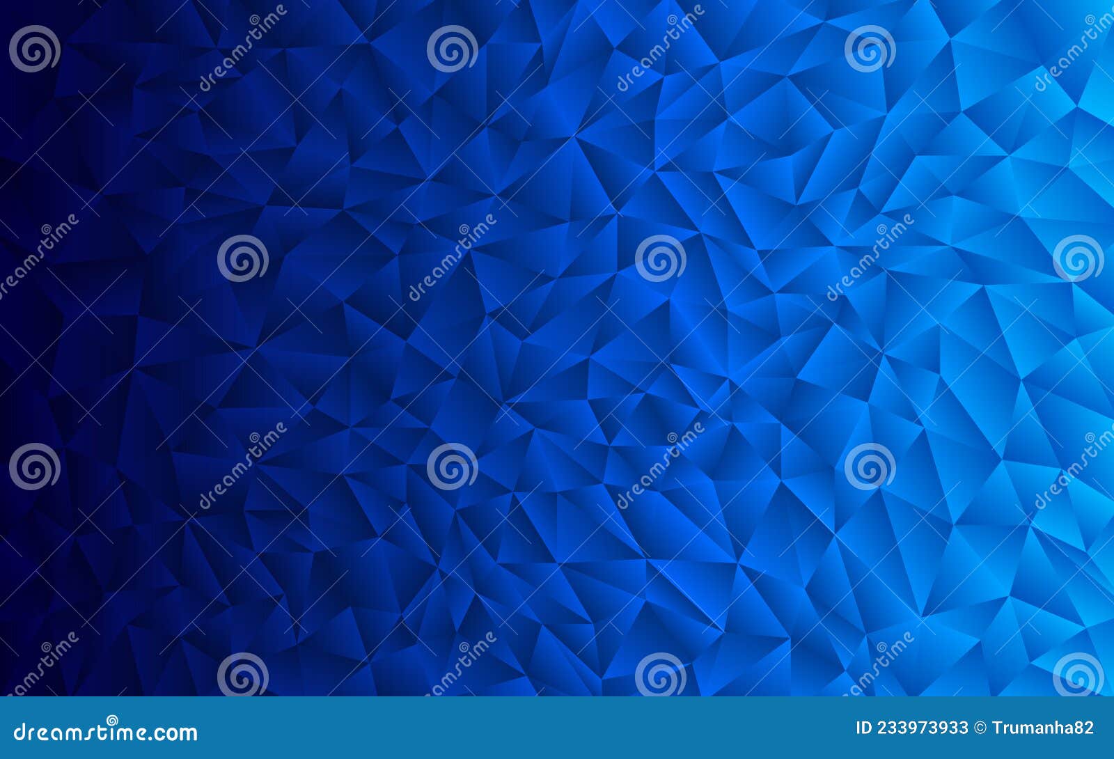 Vector Dark Blue Gradient Geometric Background with Polygons Pattern ...
