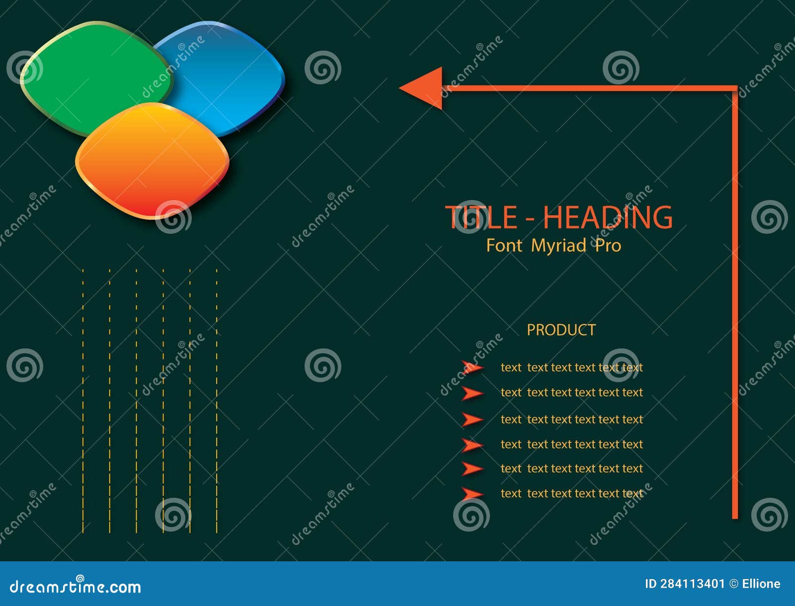 Vector Dark Infographic Layers Template Frames. | CartoonDealer.com ...