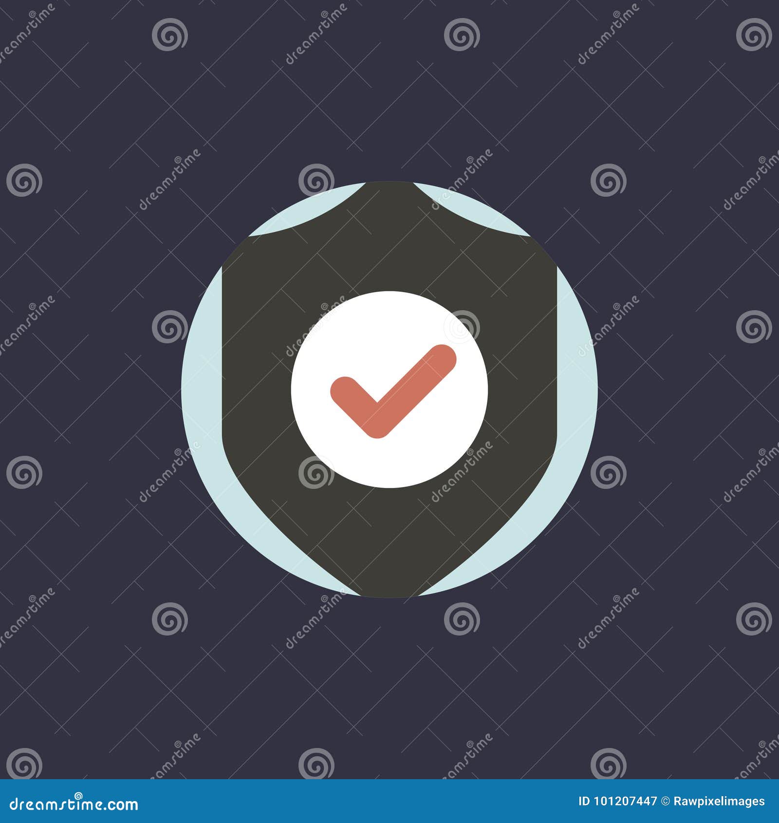 Vector of Data Protection Shield Icon Stock Vector - Illustration of ...