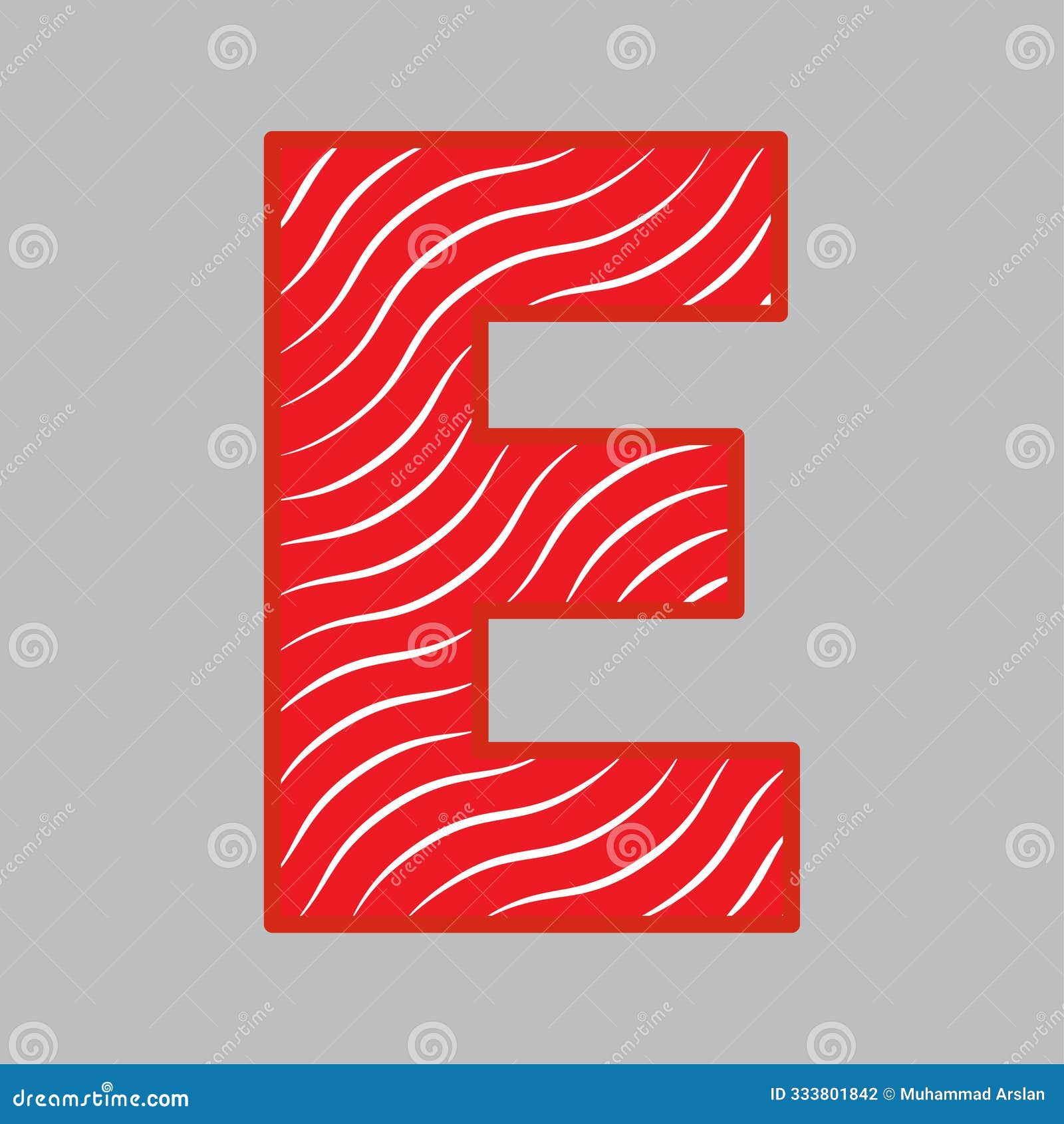 Vector De Alfabeto De Icono De Letra E Ilustración del Vector ...