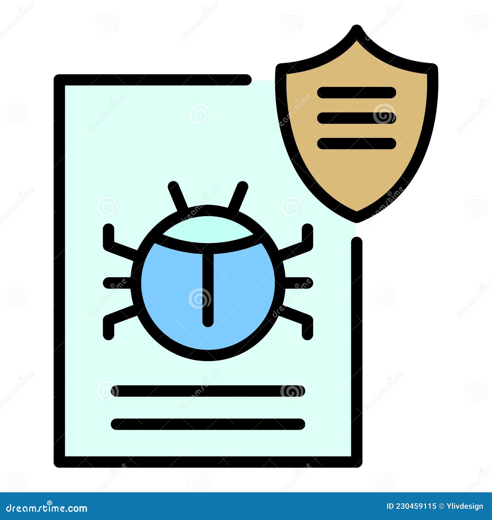 Vector De Esquema De Color De Icono De Error De Hacker Ilustración del ... Vector De Esquema De Color De Icono De Error De Hacker Ilustración del ...