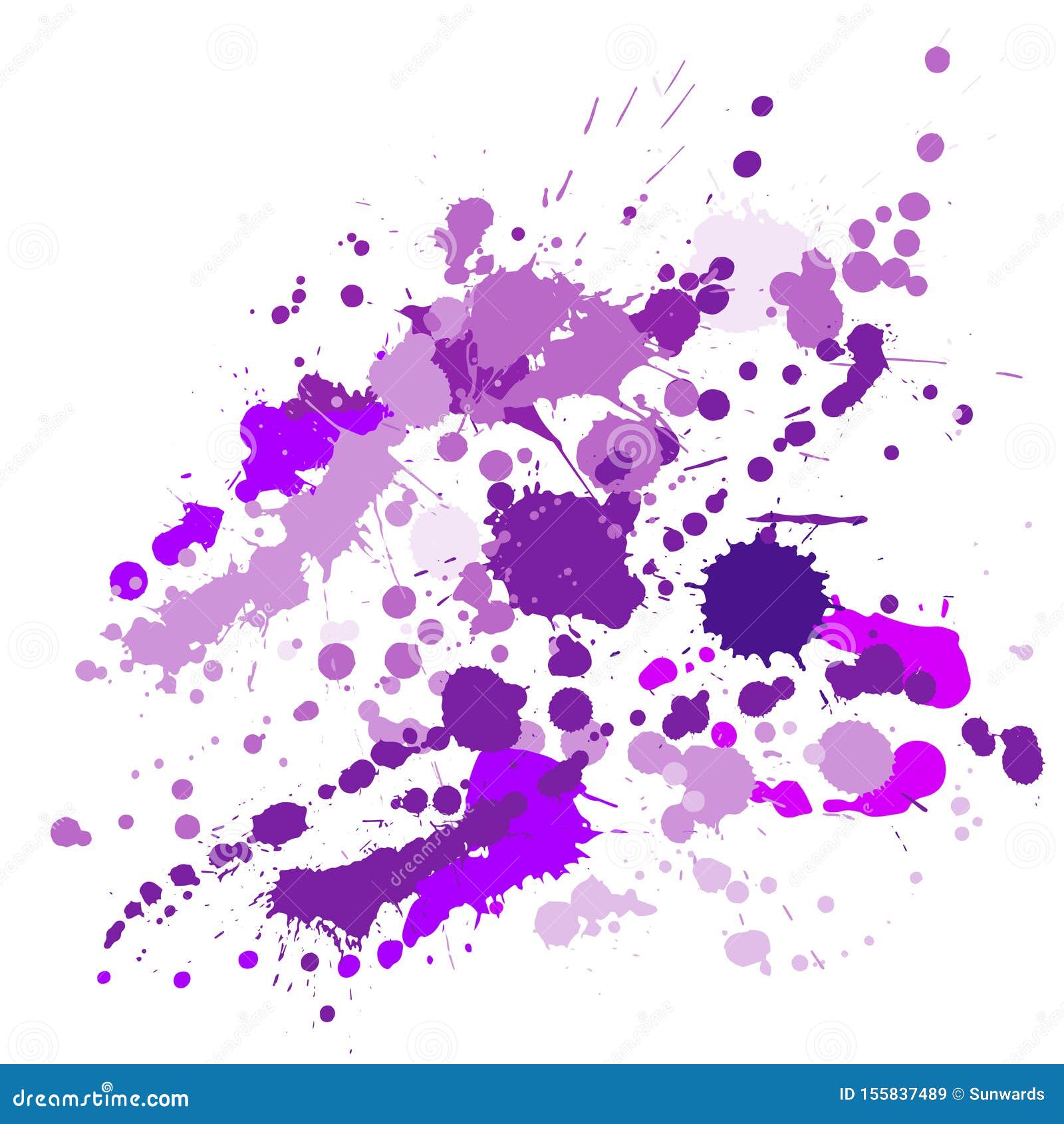 Interrupción olvidar Por adelantado manchas de colores vector ... Interrupción olvidar Por adelantado manchas de colores vector ...