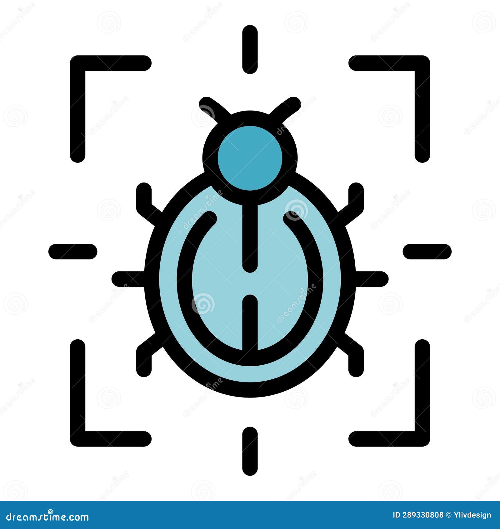 Vector De Icono De Control De Fallos Ilustración del Vector ...